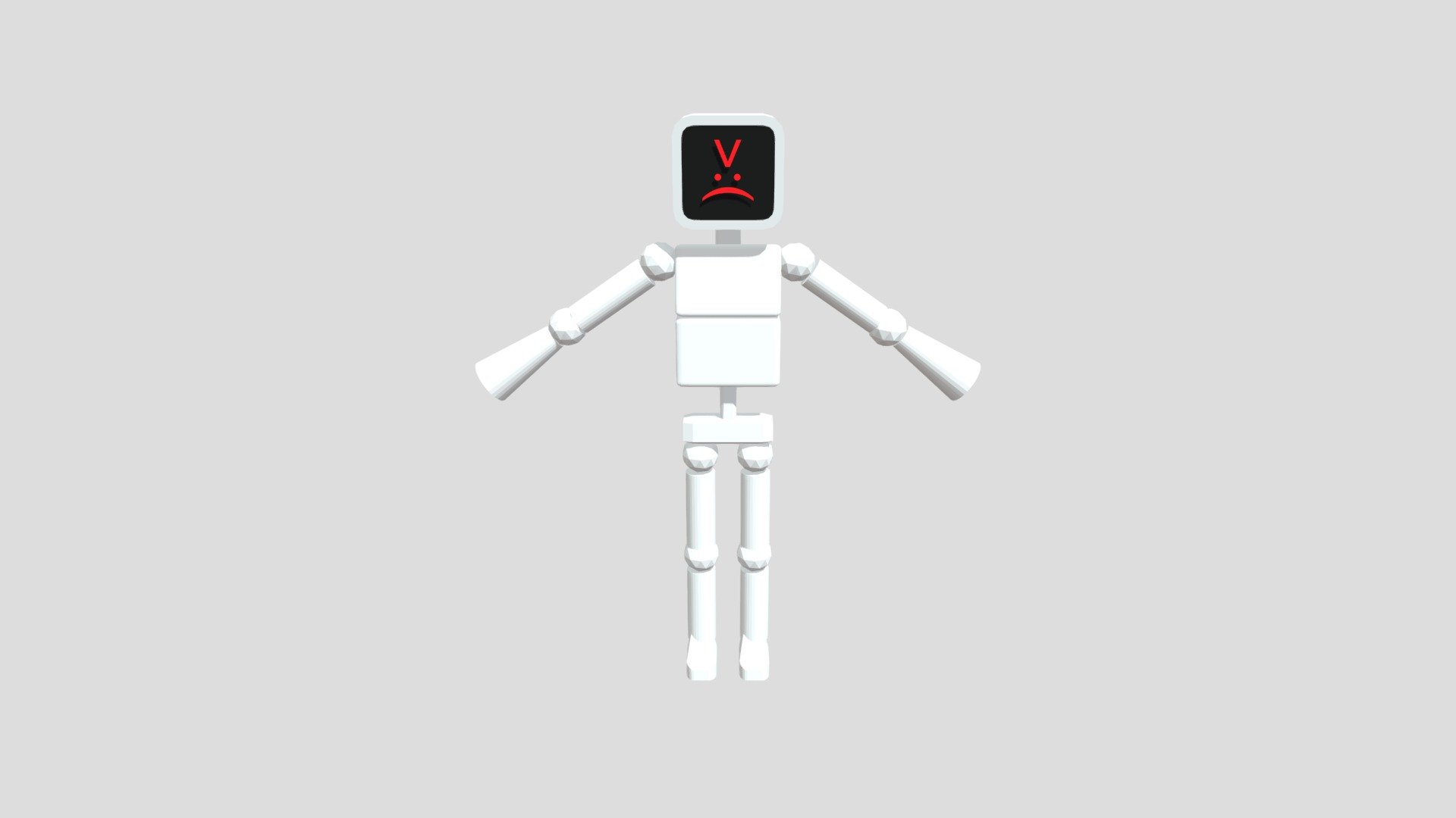 Karlson's Robot Enemy (Free 3D Download) - Download Free 3D model by ...