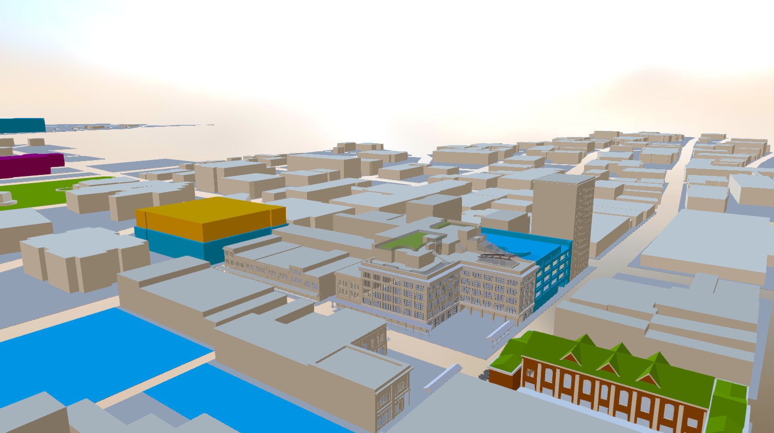 Downtown - 3D model by Access [b5a0eb7] - Sketchfab