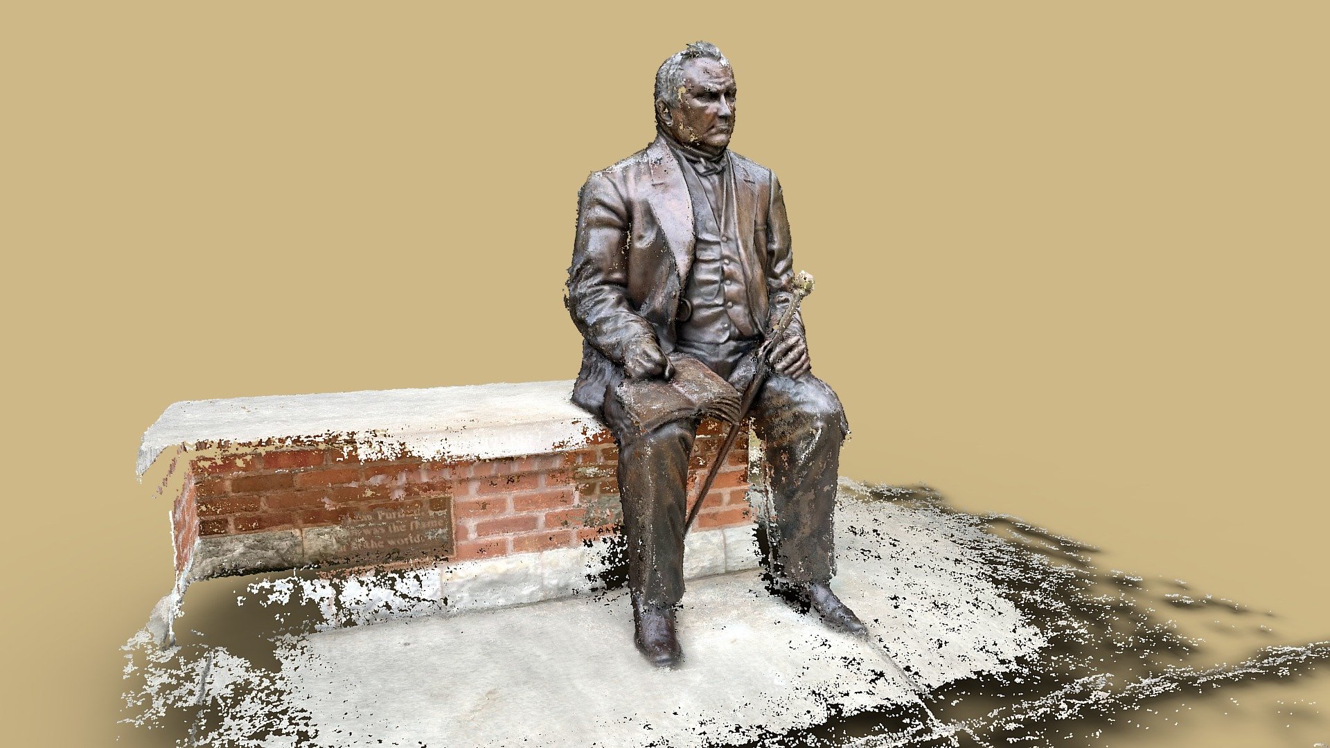 John Purdue State @ Purdue University - 3D model by EveryPoint [b5a23b7 ...