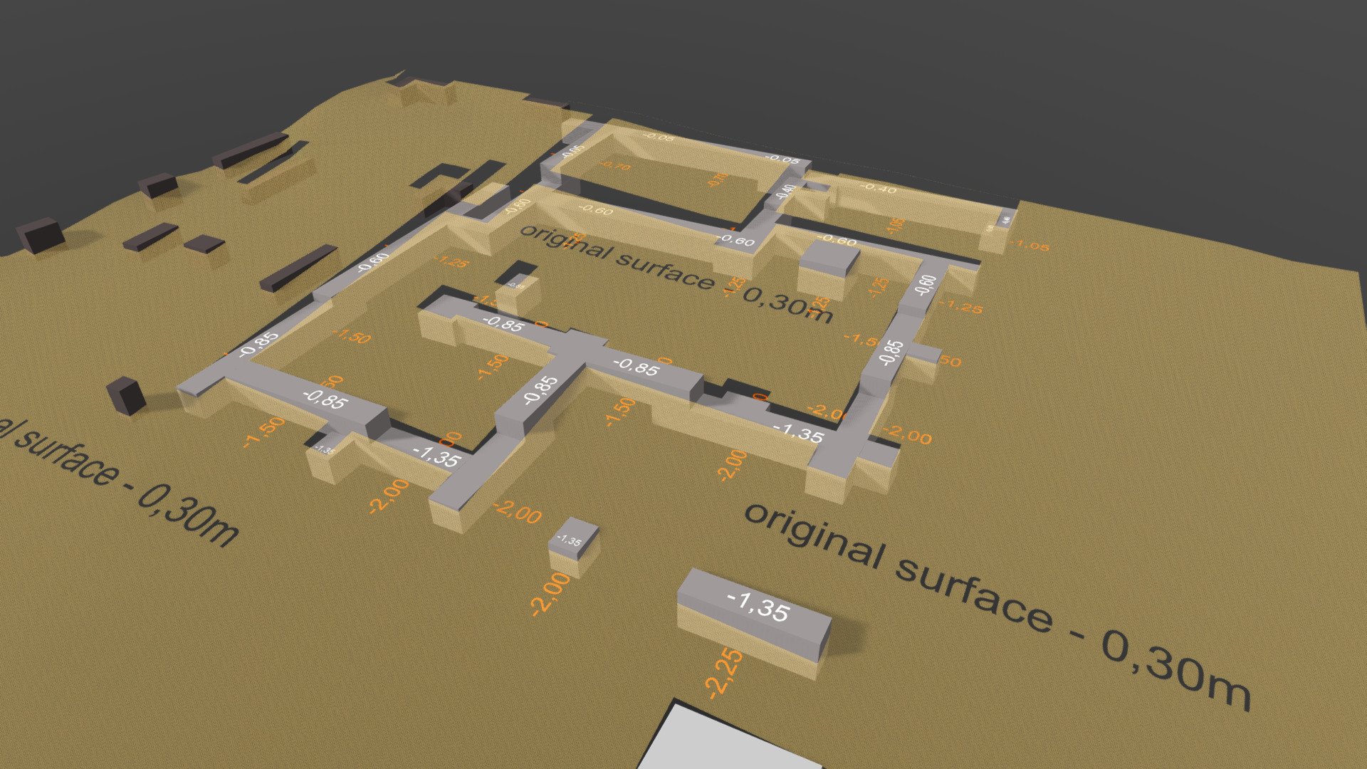 D-house_foundation geometry - Download Free 3D model by HP-ARCH ...