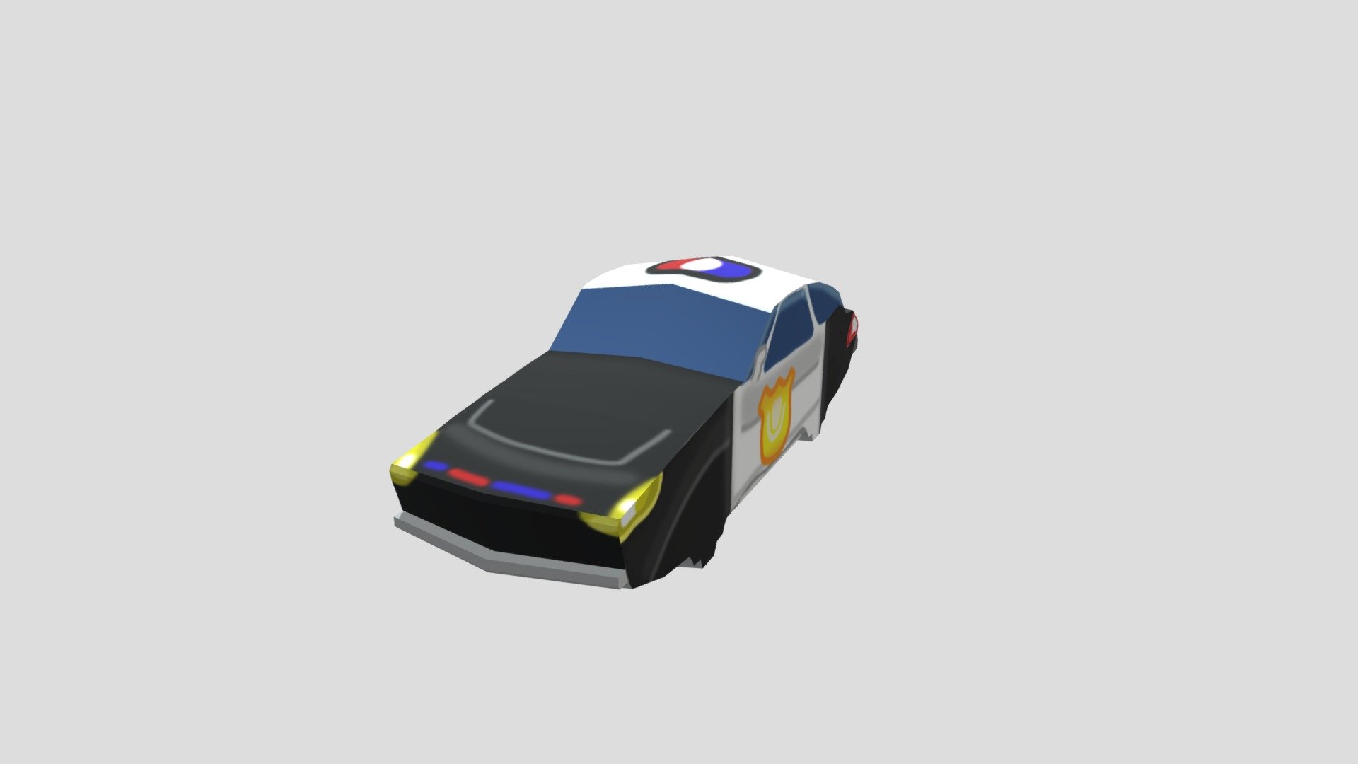 police car - 3D model by jory van den hengel (kopje thee) (@joryvdh ...