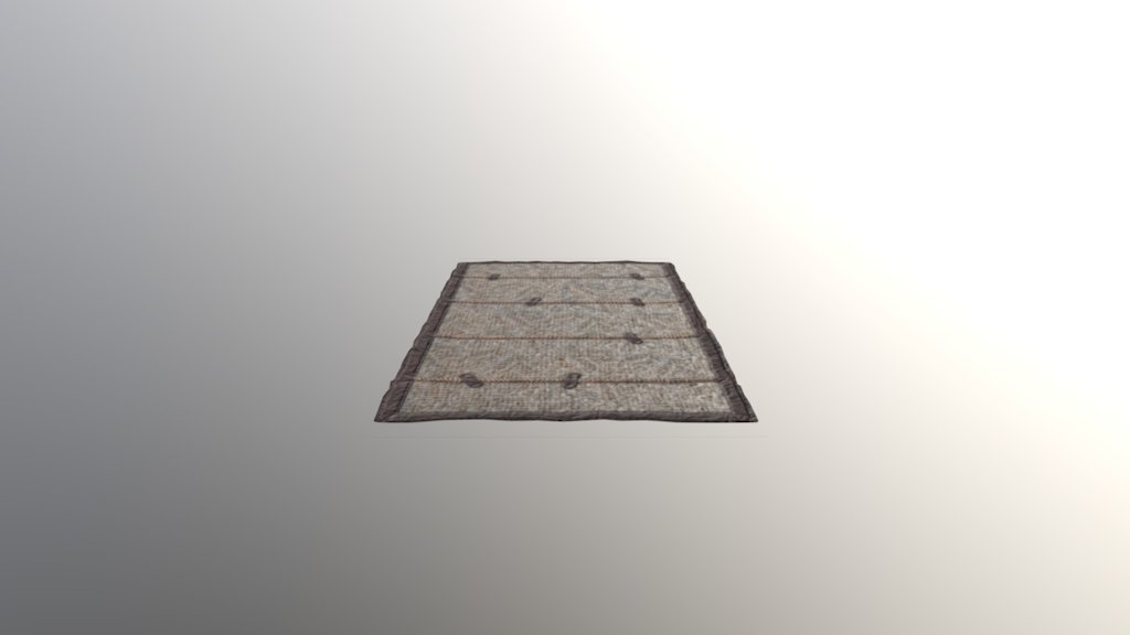 Burlap Sack Rug - 3D model by worldwar [b5a75f7] - Sketchfab