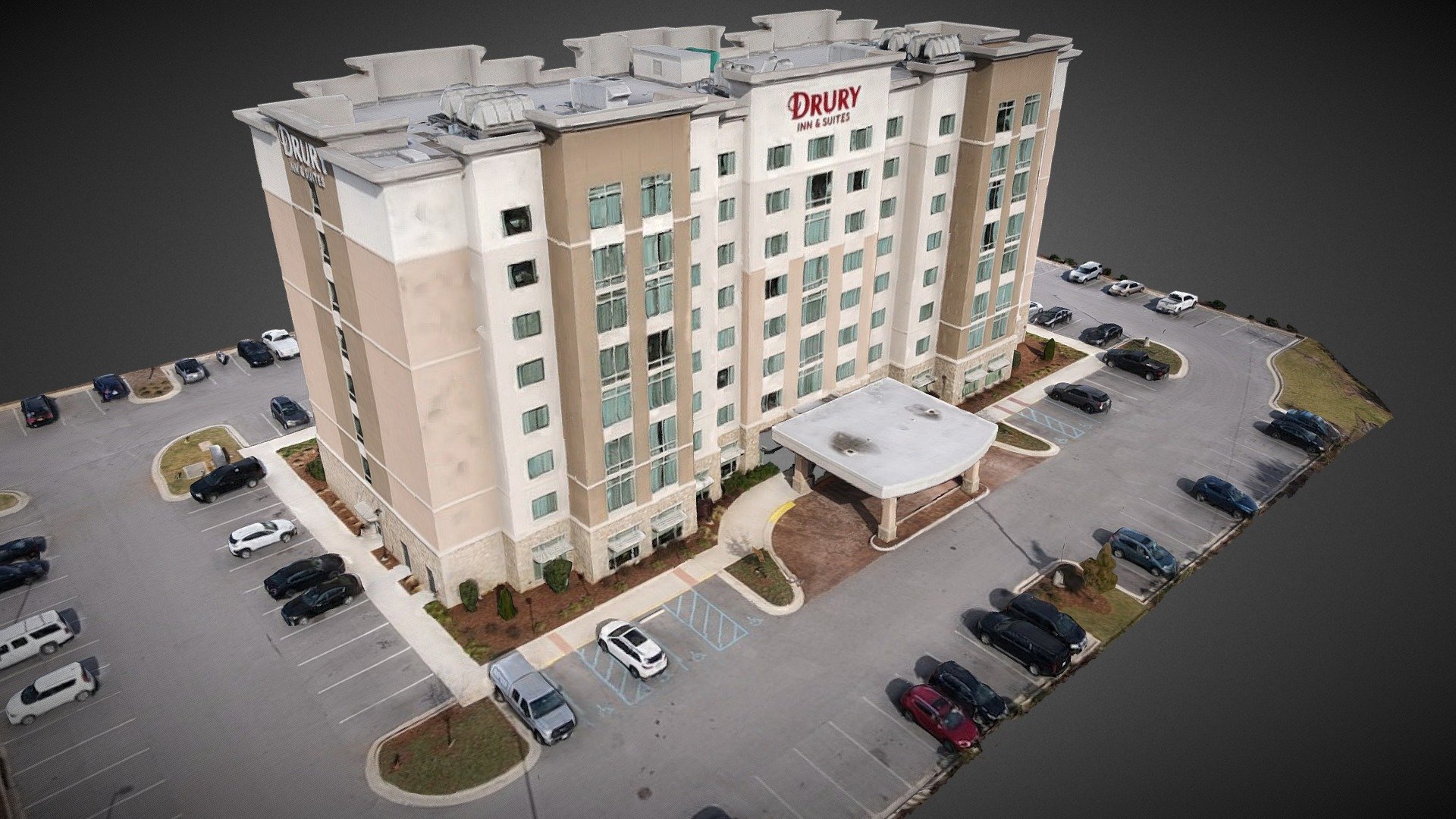Drury Inn (Huntsville, AL) - Buy Royalty Free 3D model by johnnokomis ...