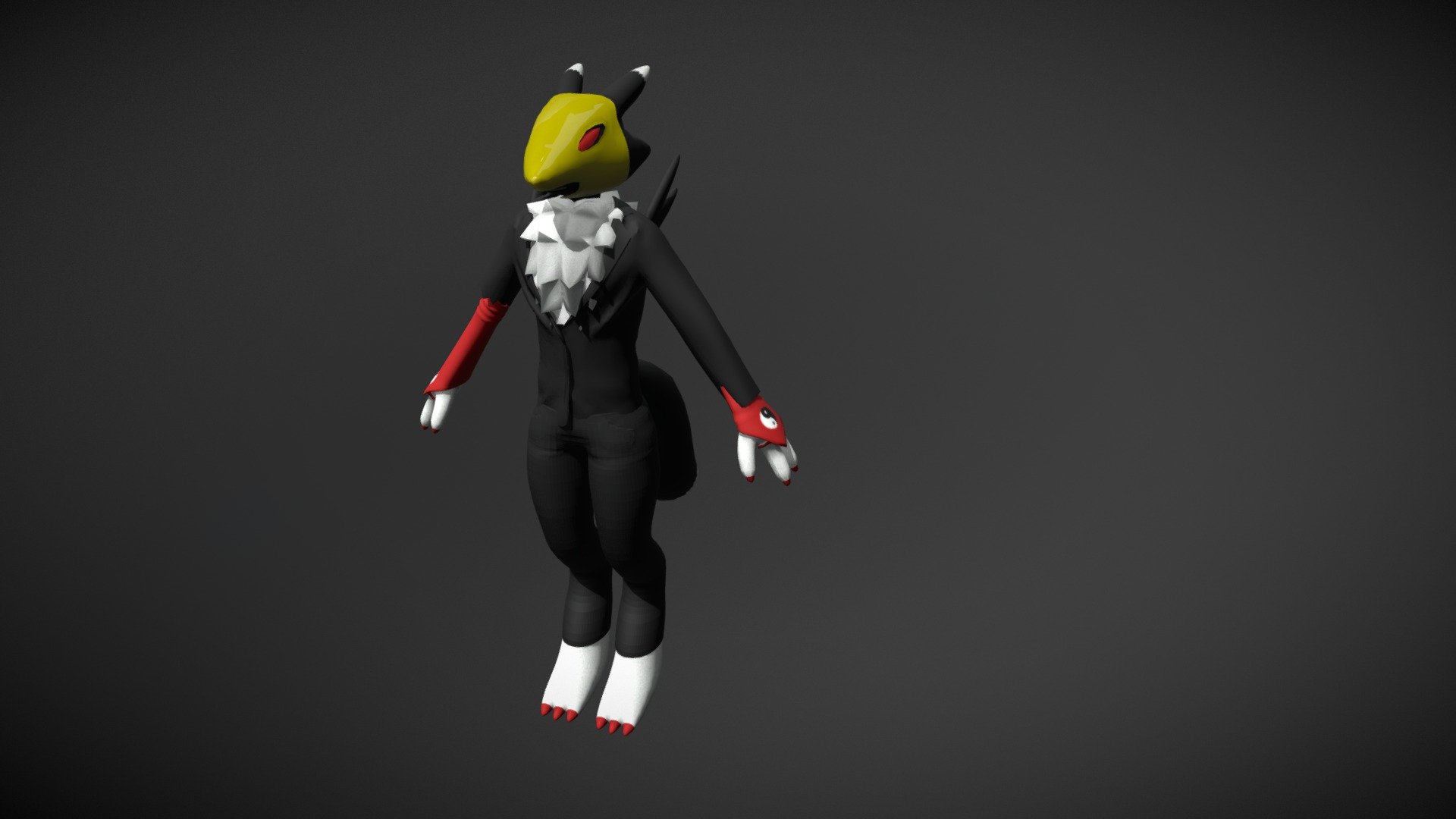 Renamon Suit - 3D model by Ghoster (@ghost34smith) [b5a913c] - Sketchfab
