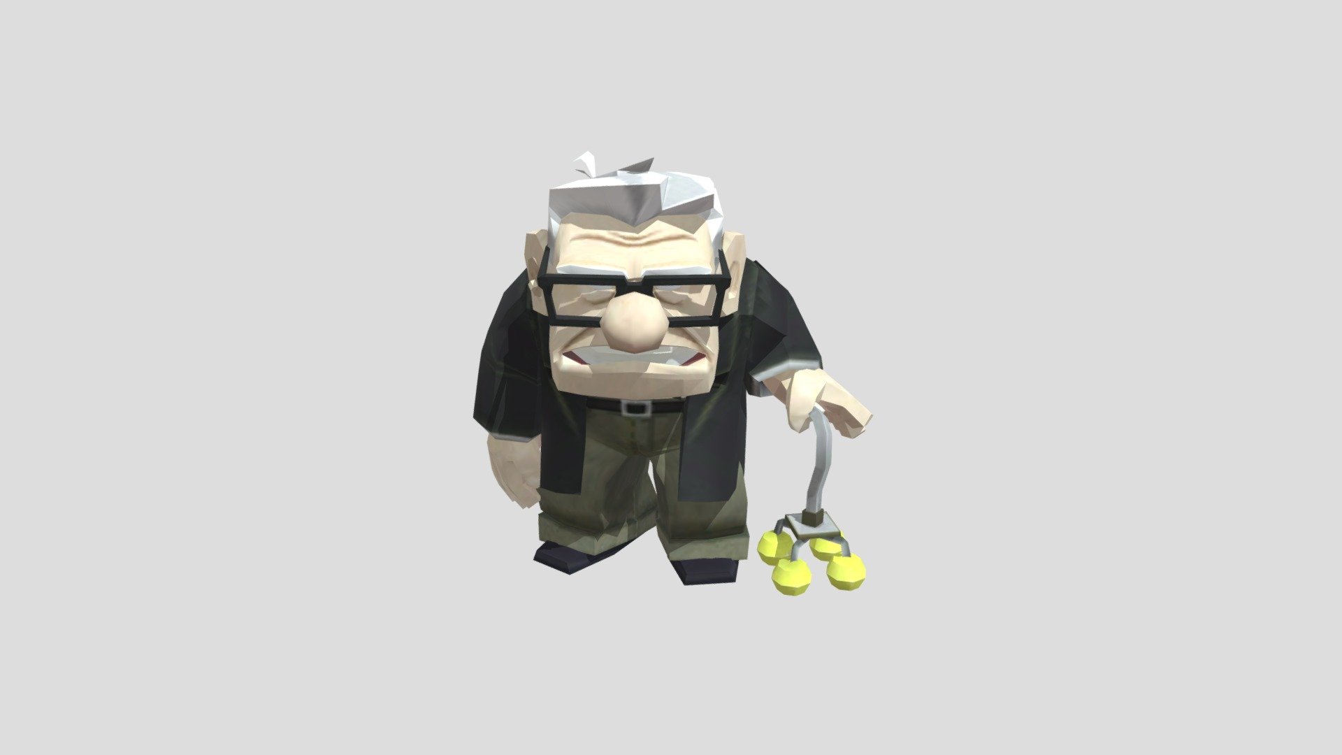 Carl Fredricksen - Download Free 3D model by patrick.ambrose2840 ...