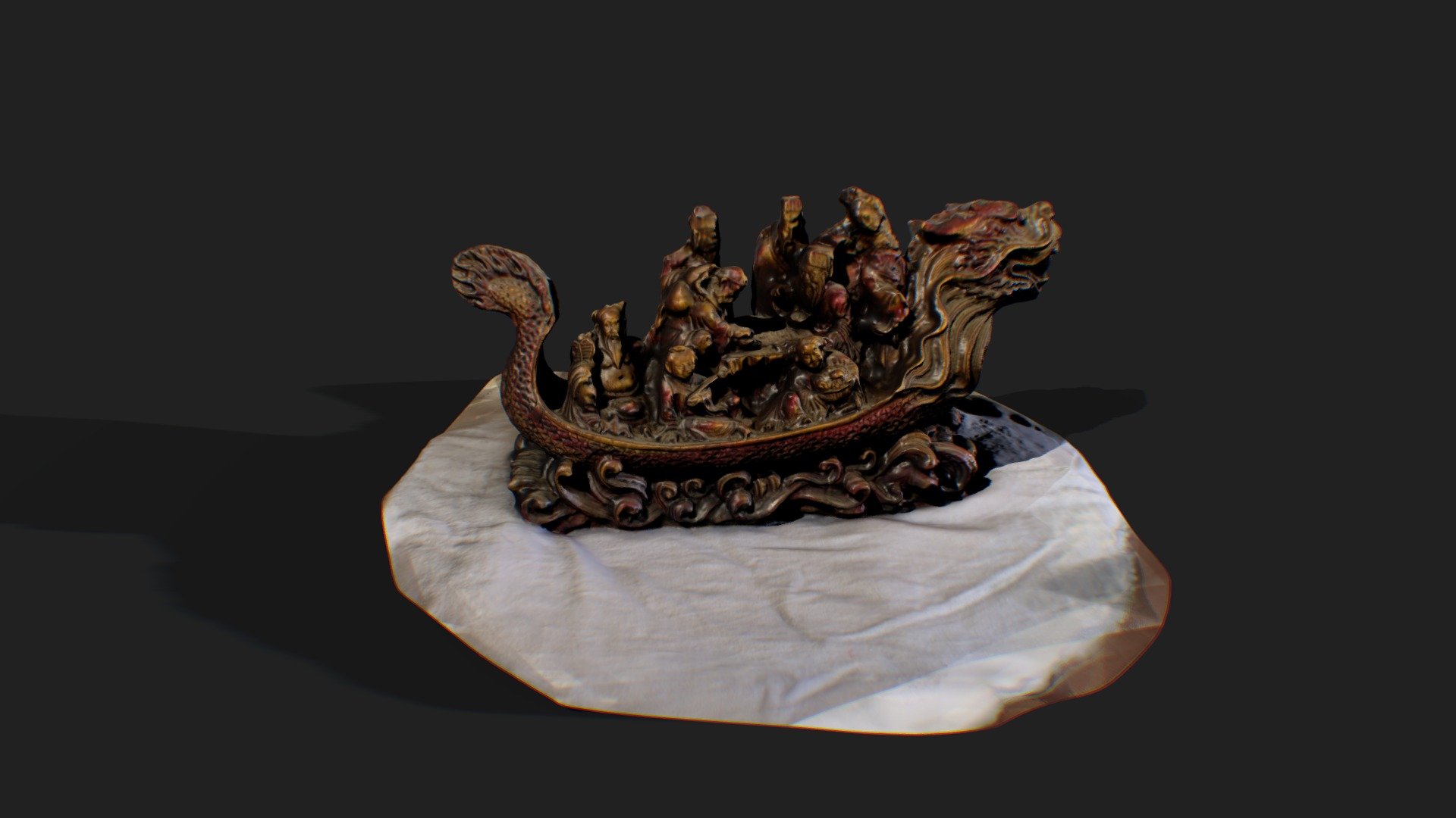 DragonBoat - 3D model by Obi.Moz [b5aa128] - Sketchfab