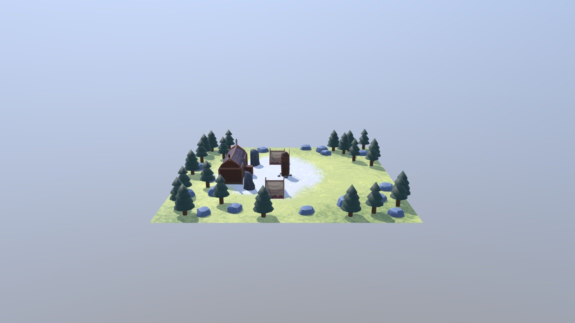 Northgard Odin's Building - 3D model by Marie Guffroy (@nholl) [b5abe79 ...