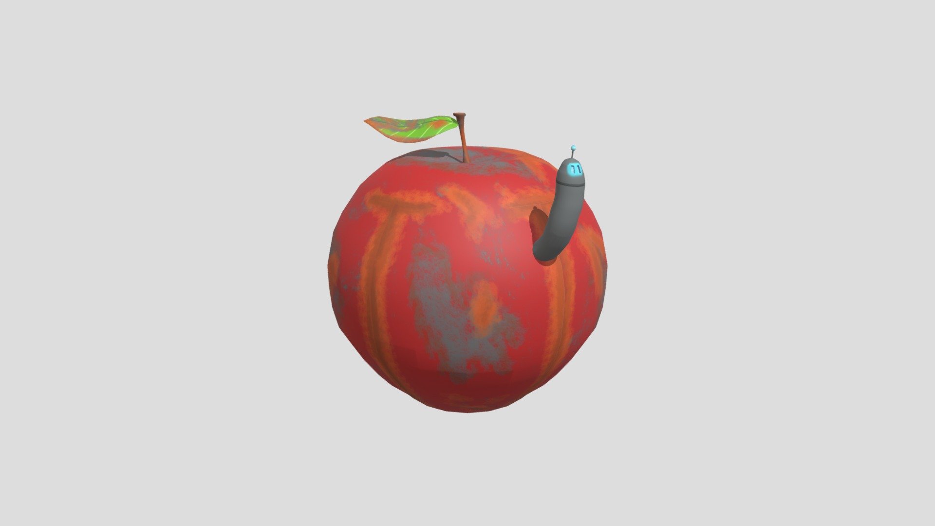 My Apple - 3D model by Furro-de-homo [b5ae4c2] - Sketchfab
