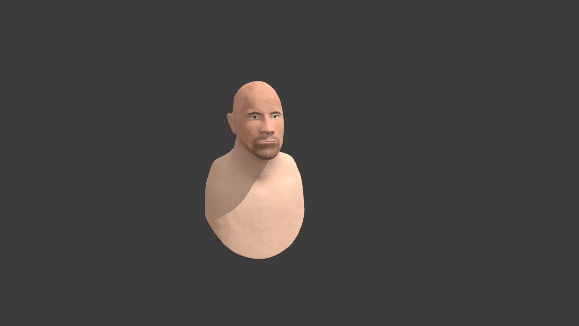The "Rock" Bust - 3D model by Gerundof [b5aea1c] - Sketchfab
