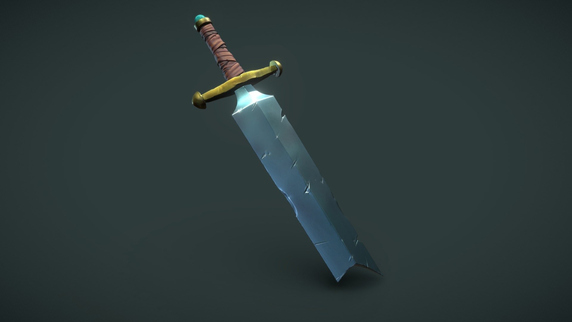 Broken Blade - 3D model by Garrett Mooney (@garymoomoo) [b5aee3c ...