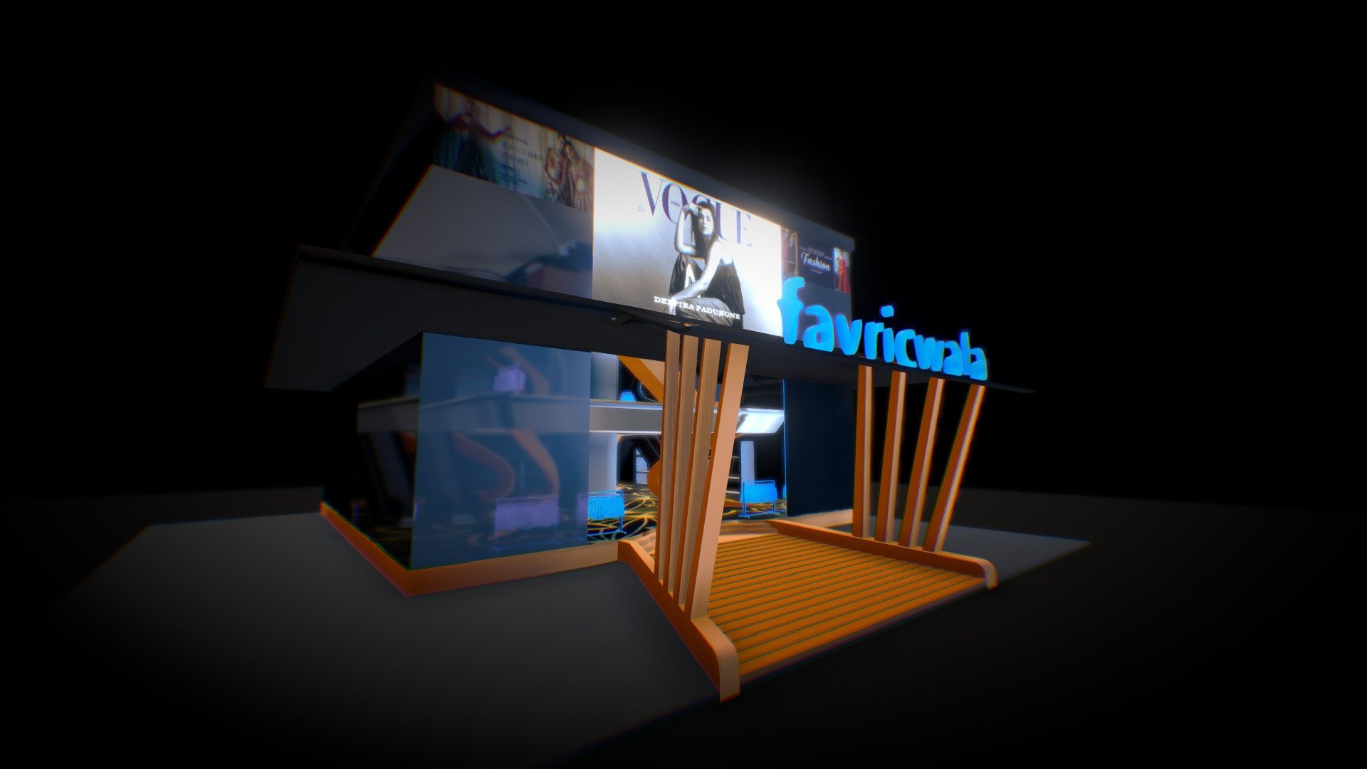showroom in blender 3d - 3D model by digistring22 [b5afefd] - Sketchfab