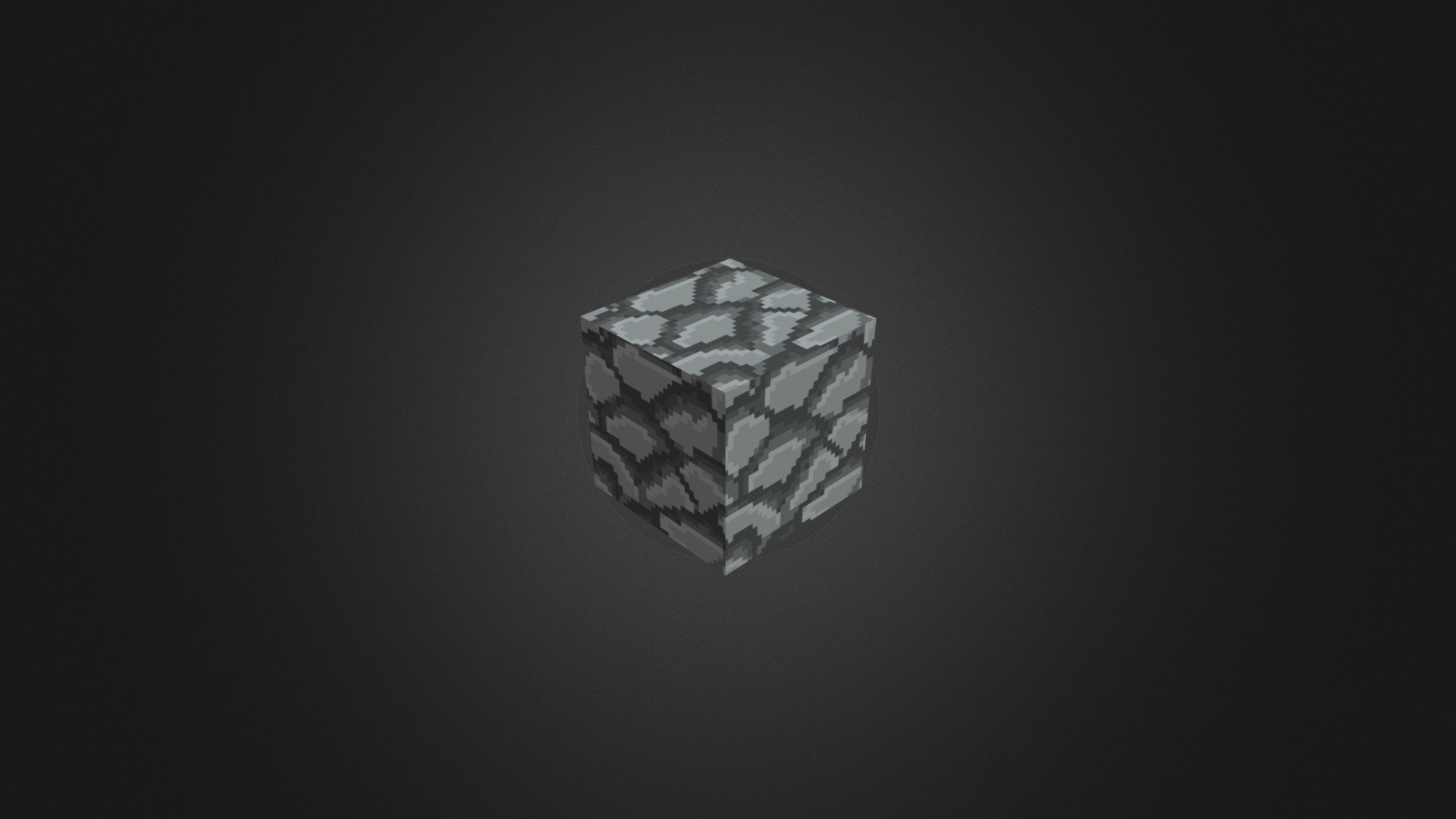 Minecraft Stone Cube 2 x iayseozdemir - Download Free 3D model by ...