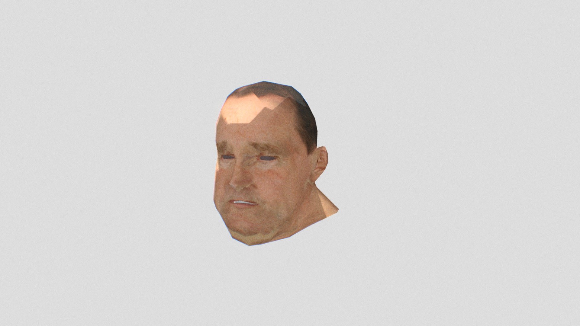 Endomorph Male Head - 3D model by LORDBRADUS [b5b1301] - Sketchfab