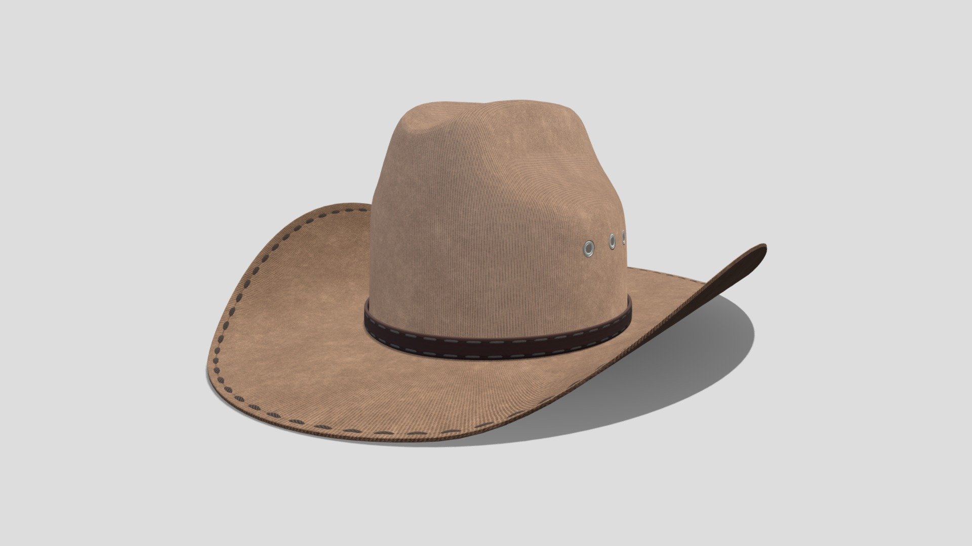 Stetson Hat - Buy Royalty Free 3D model by r3dgraphics [b5b39f4 ...