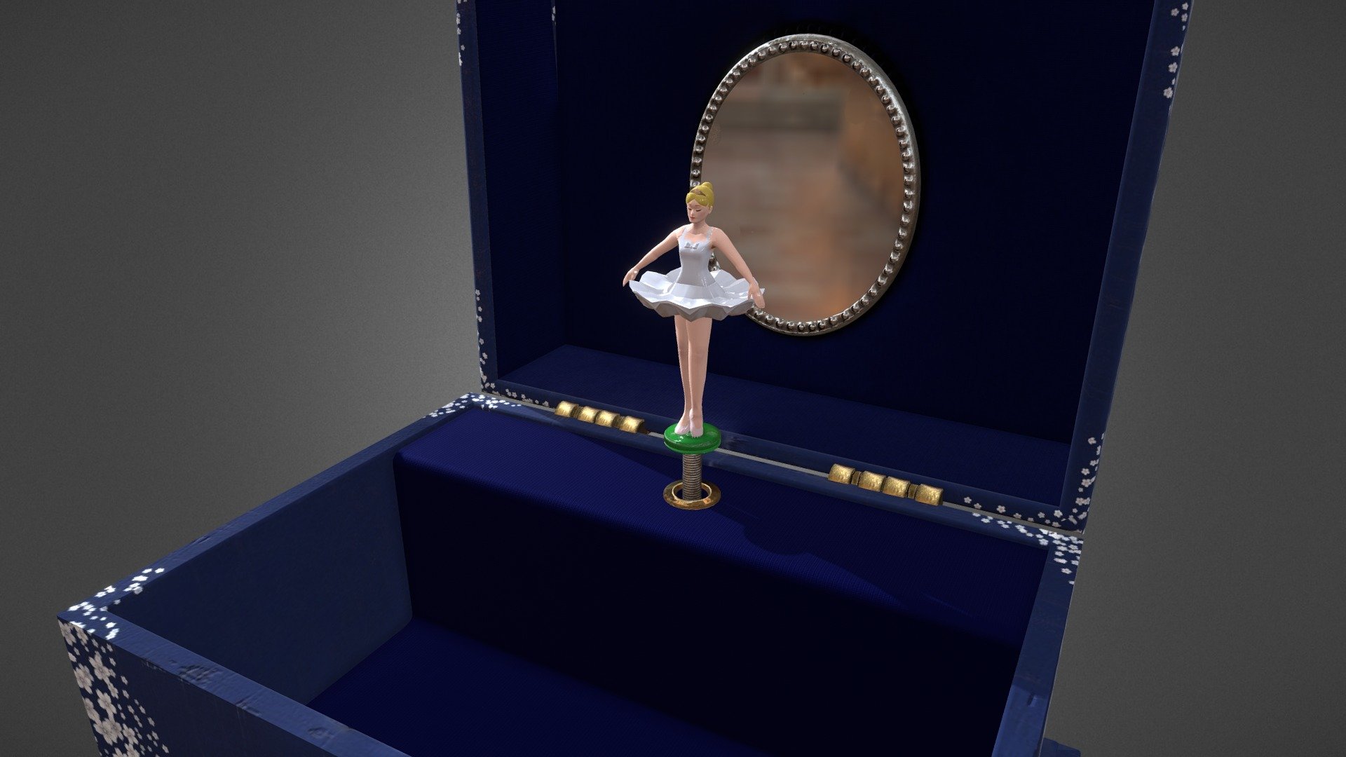 Music Box - 3D model by Ella Campbell (@QualiteaRoseArt) [b5b54d8 ...