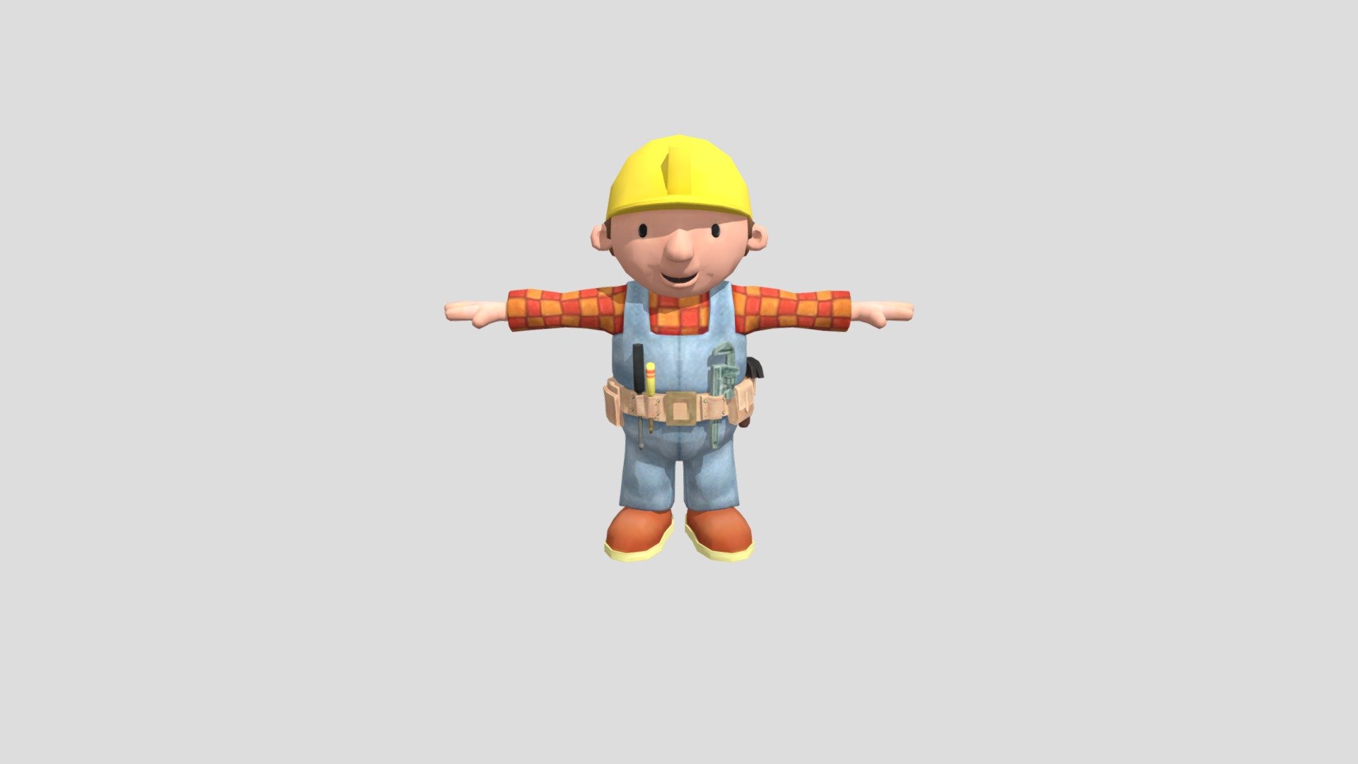 bob the builder doing the rat dance - Download Free 3D model by ...