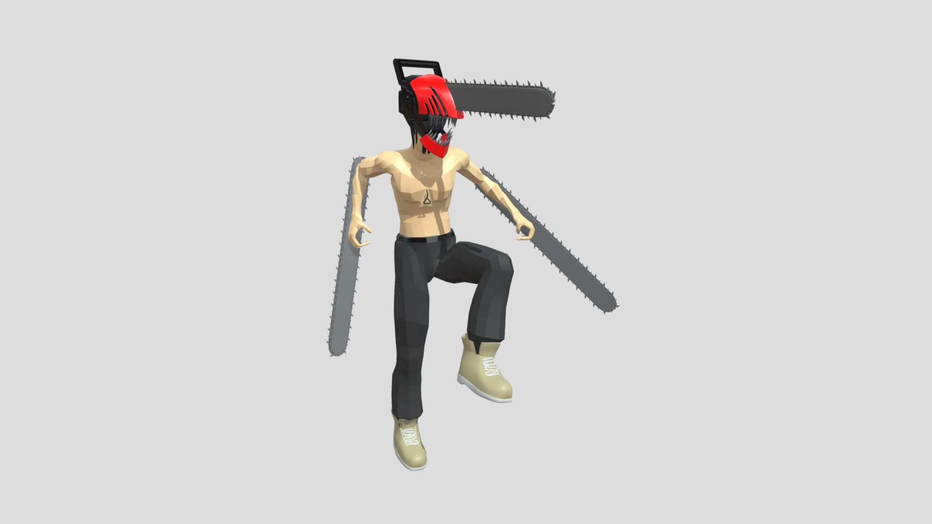 Chainsaw Man - Download Free 3D model by DJ (@DJSwag) [b5b6715] - Sketchfab