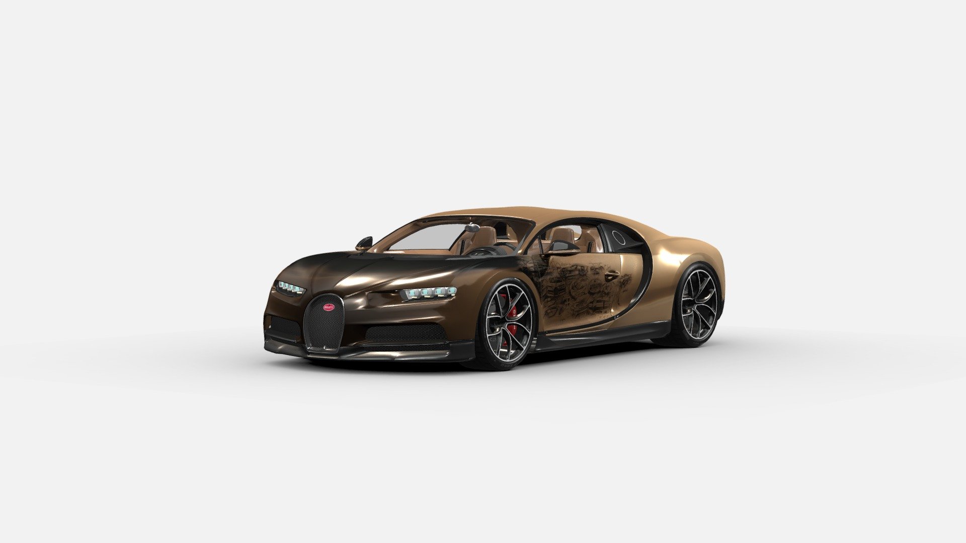 3d Model Bugatti-Chiron - Buy Royalty Free 3D model by zizian [b5b85f9 ...