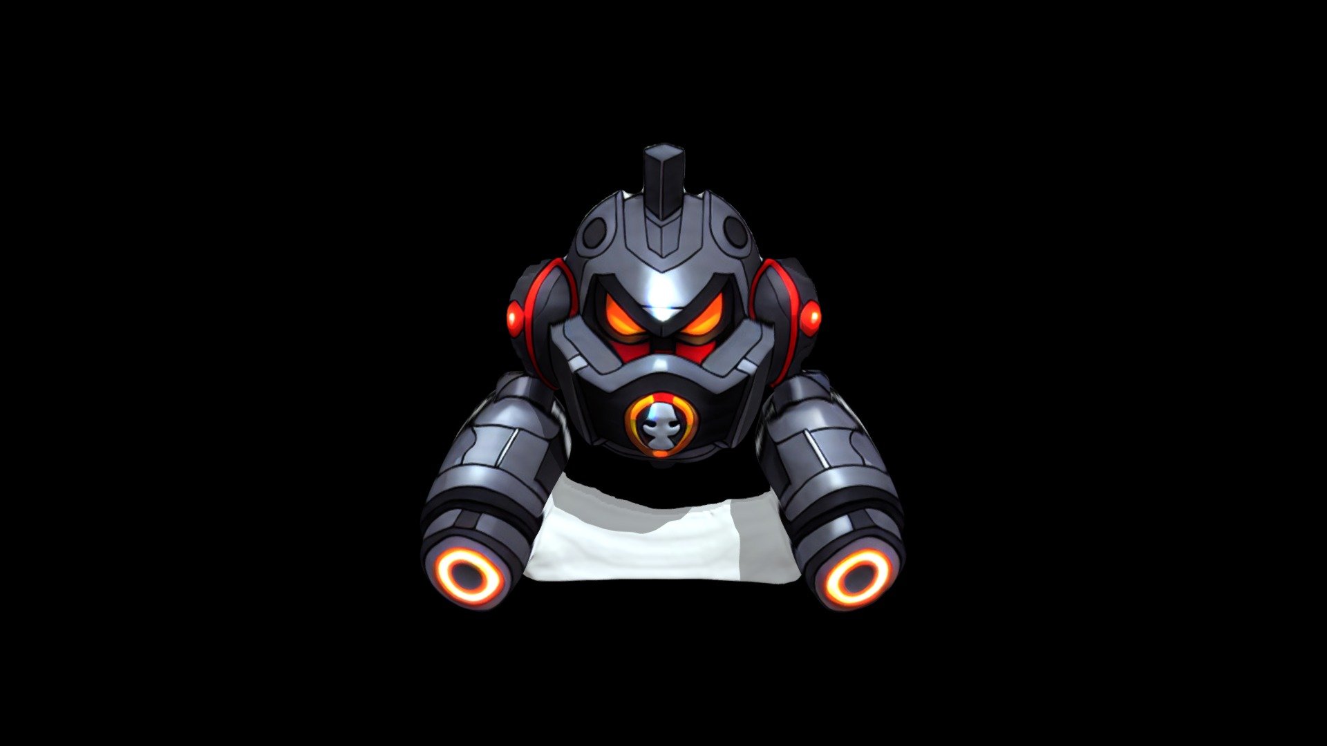 Helmet Mask Robot Cartoon 2020 - Download Free 3D model by klrxyz ...