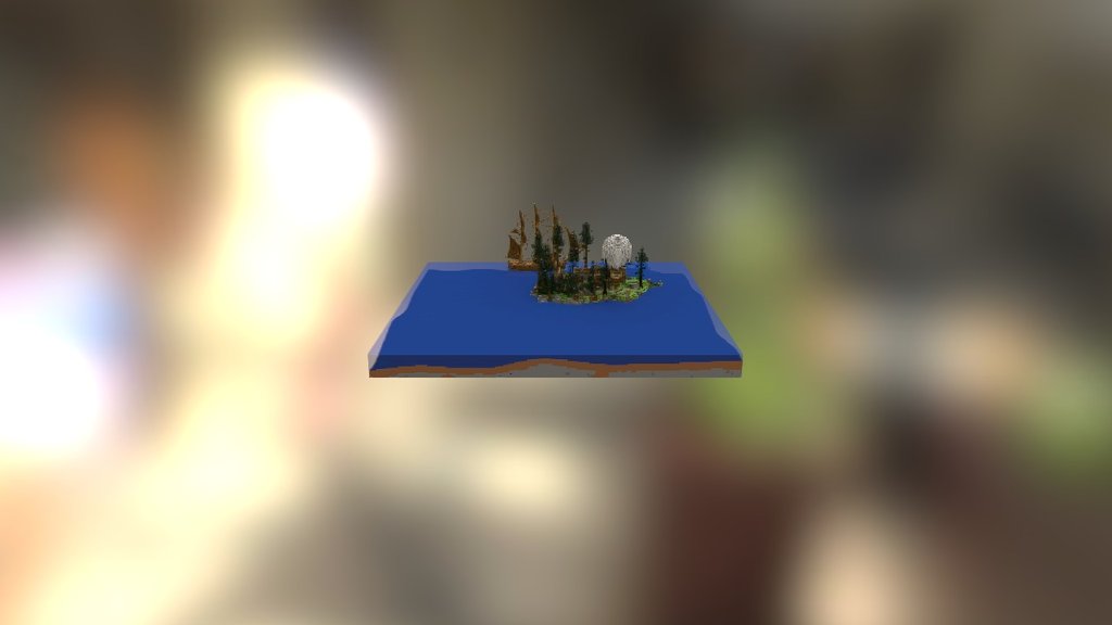 Generated World - 3D model by brunomars [b5b8e58] - Sketchfab
