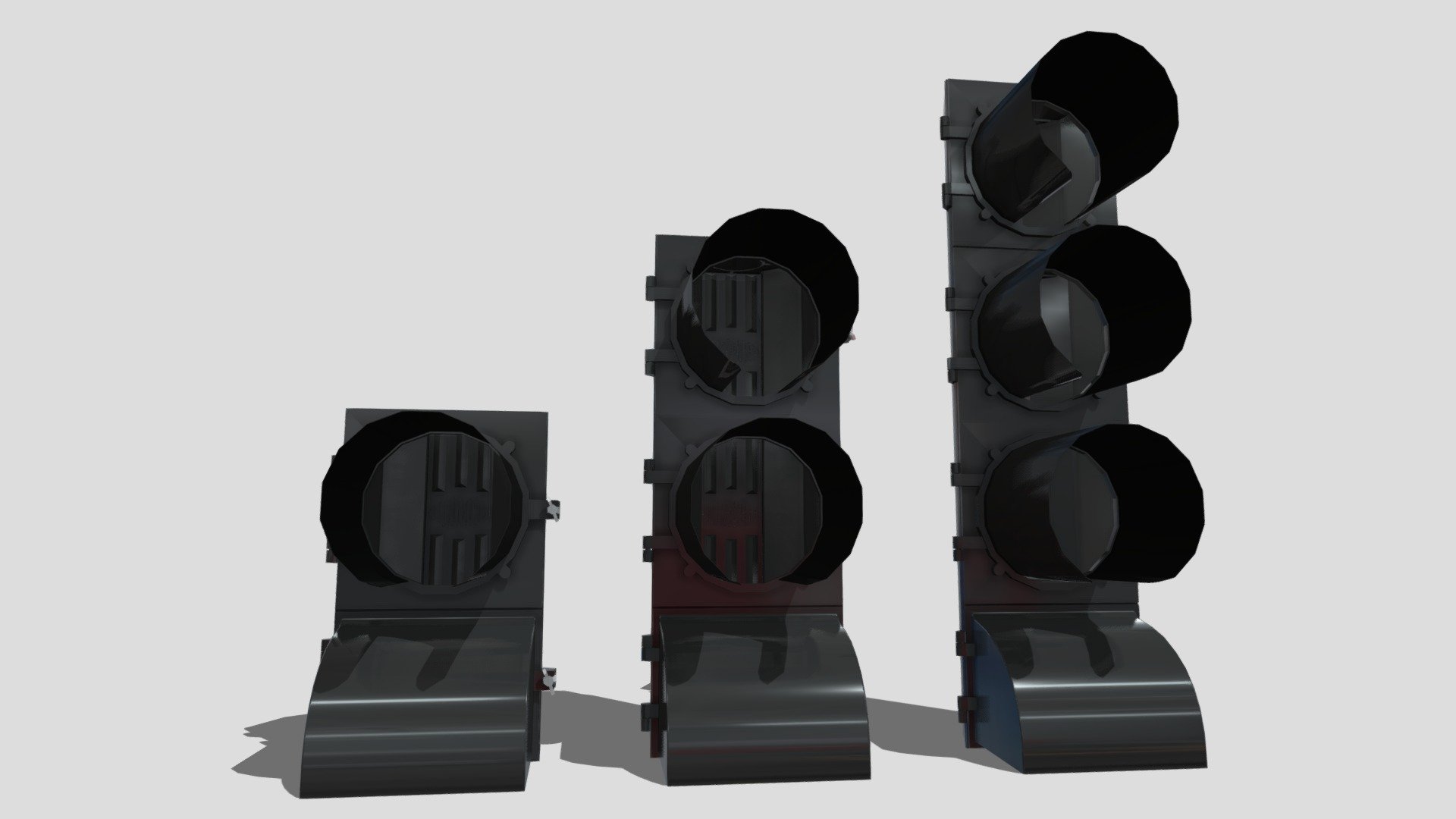 8-inch Econolite Down Light signal concept - Download Free 3D model by ...