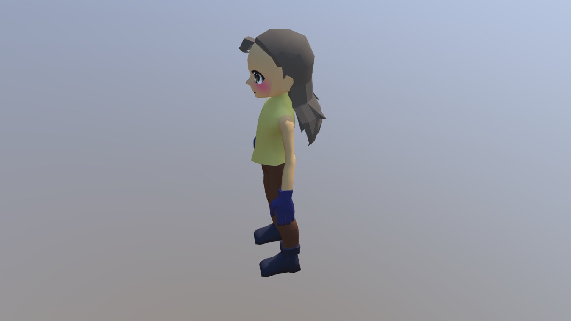 Chibicute - 3D model by hajime9090 [b5b9bbc] - Sketchfab