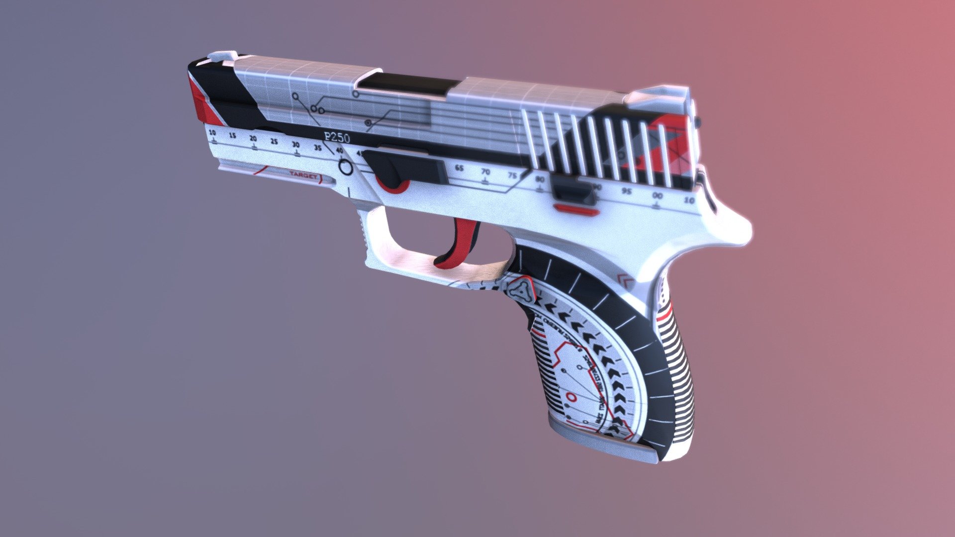 P250 Ares - 3D model by un1que [b5bca68] - Sketchfab