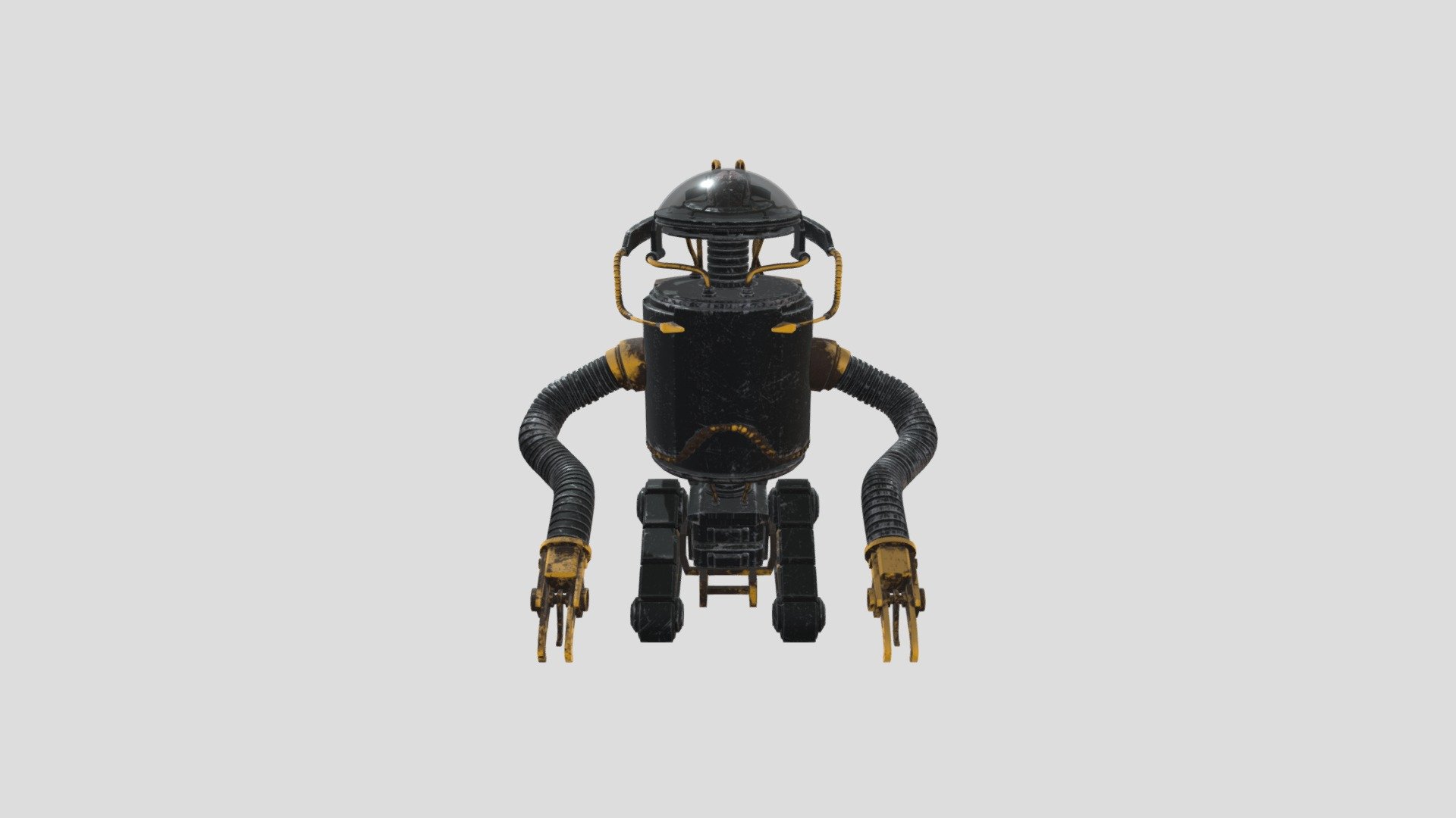 Realistic Robot Texture - 3D model by Damian.Howe [b5bdc3d] - Sketchfab