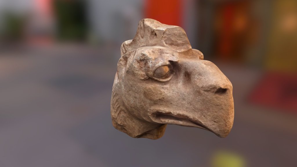 Griffin Head - 3D model by C. Pinto (@pintarowsky) [b5be4ec] - Sketchfab