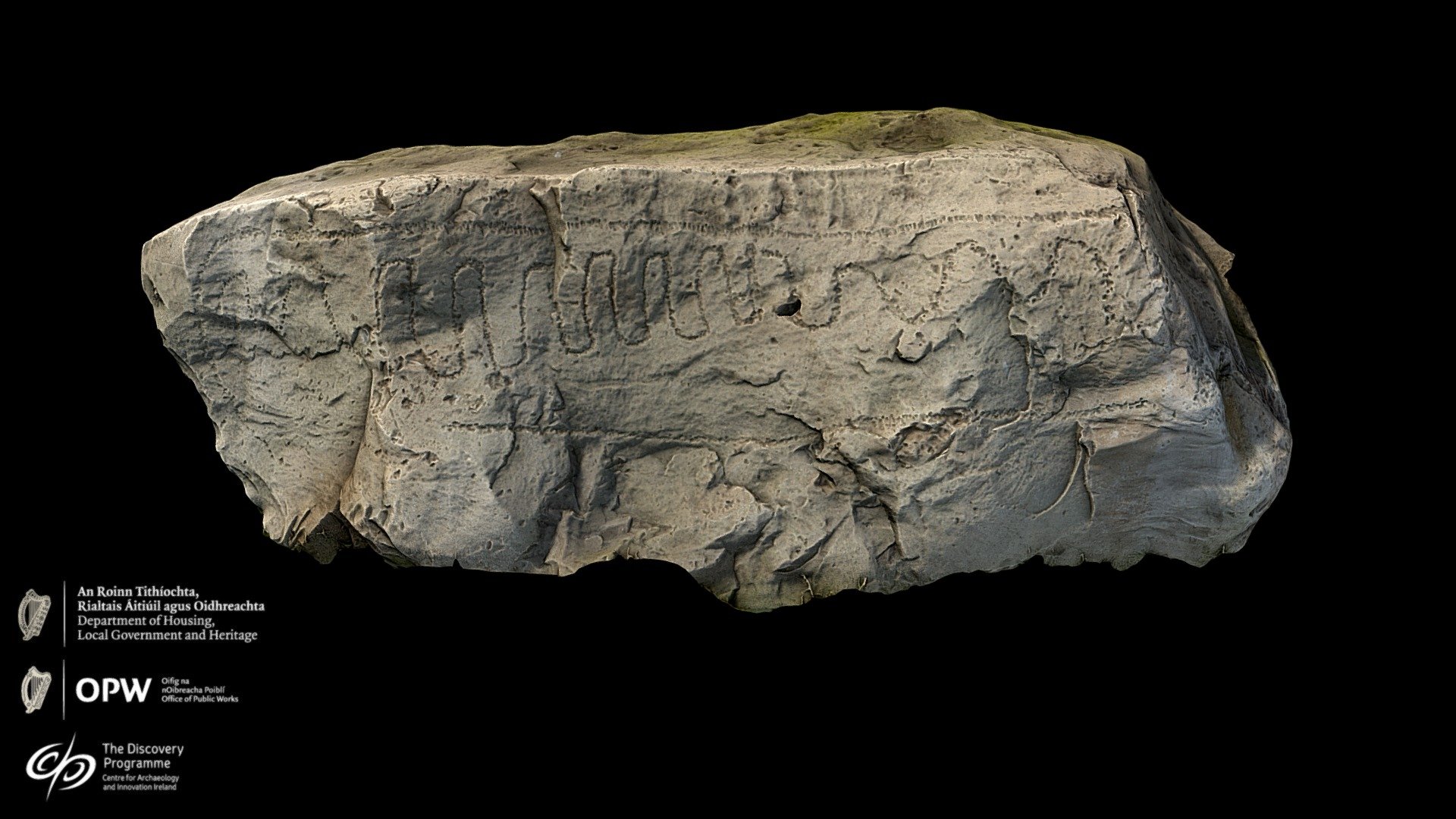 Kerbstone 81, Knowth (photo) - 3D model by The Discovery Programme (@discoveryprogramme ...