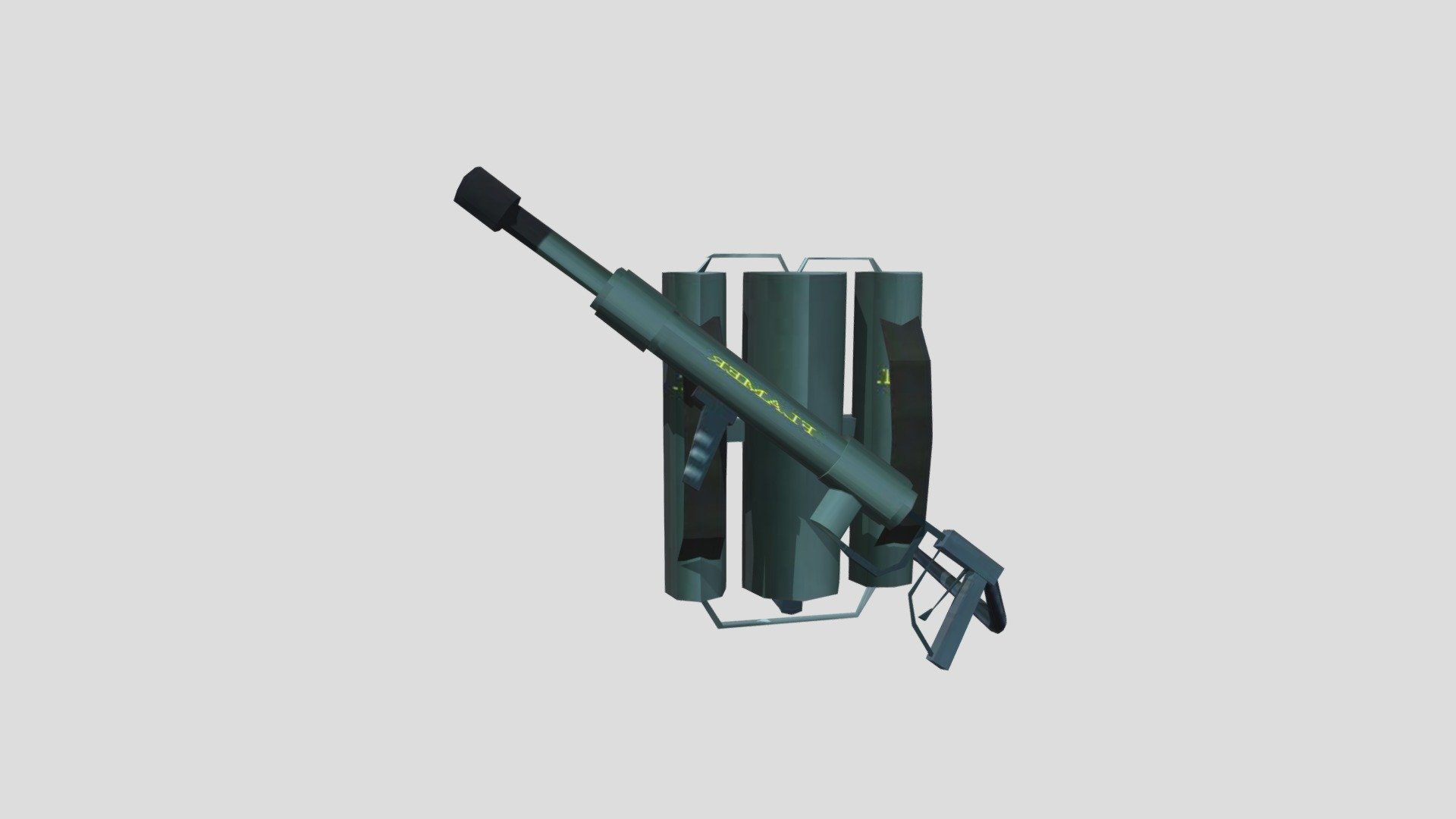 MVC Flamethrower - 3D model by Mark (@deviousmalcontent) [b5c343c ...