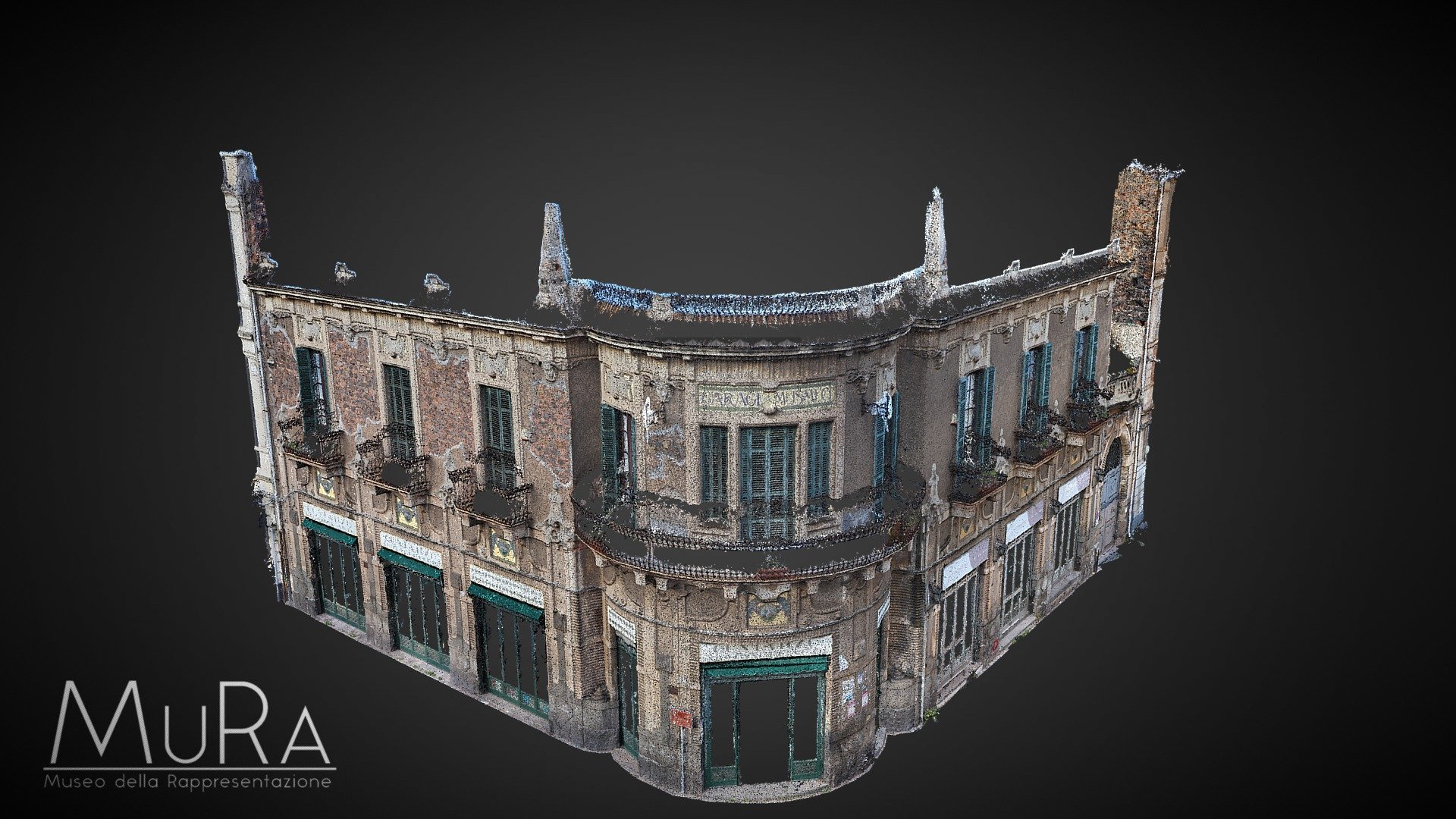 Garage Musmeci_Arch. F. Fichera - 3D model by MuRa_CT [b5c4a85] - Sketchfab