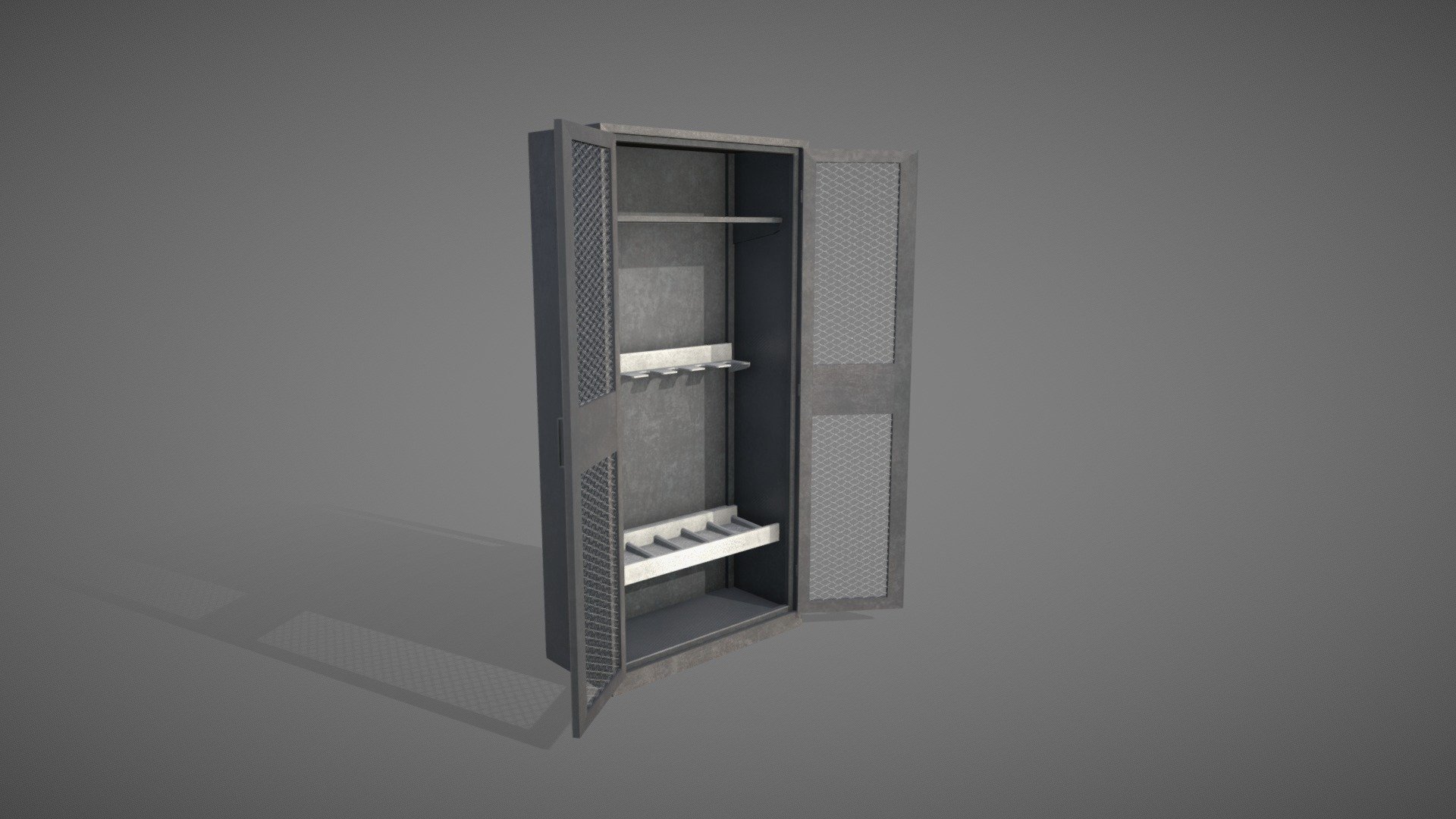 Weapon Locker - Modelo 01 - Download Free 3D model by William Luque (@luquewilliam230) [b5c4c3b ...