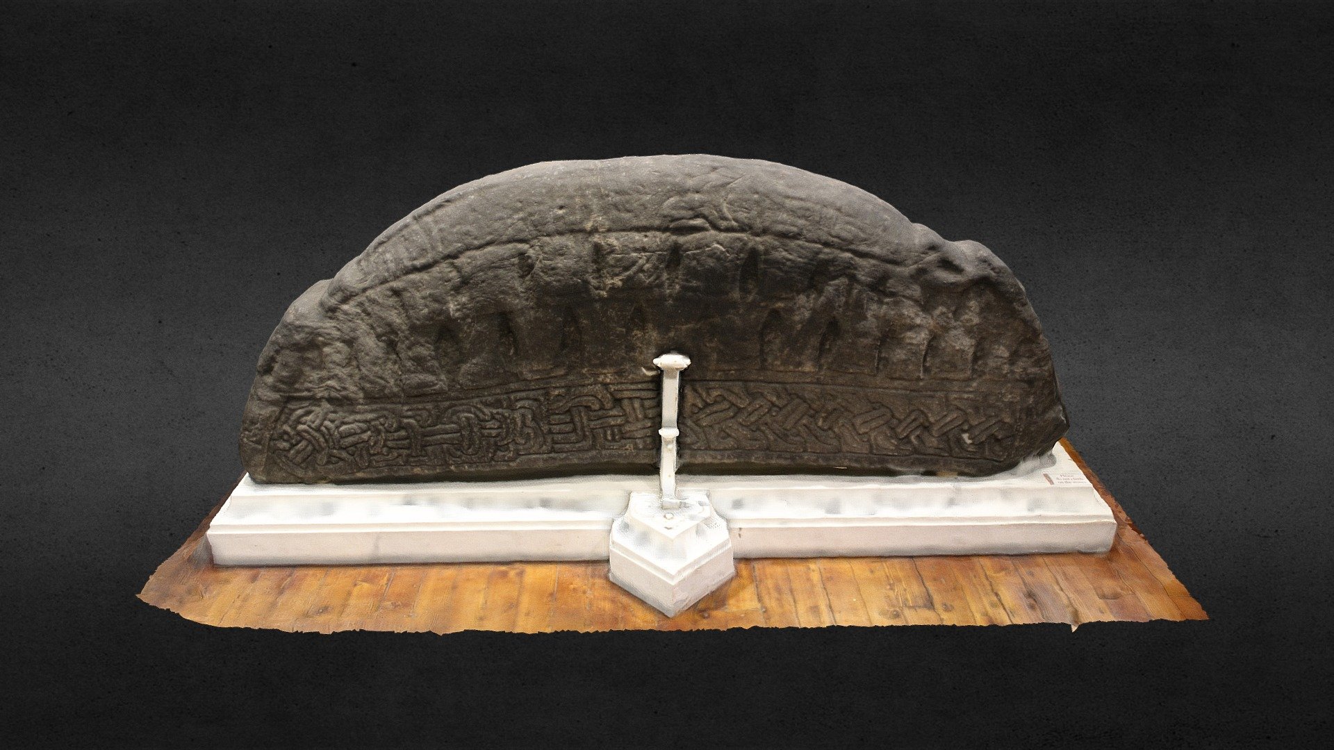 Hogback Stone 1 - Govan Stones - 3D model by Liam McKinstry ...