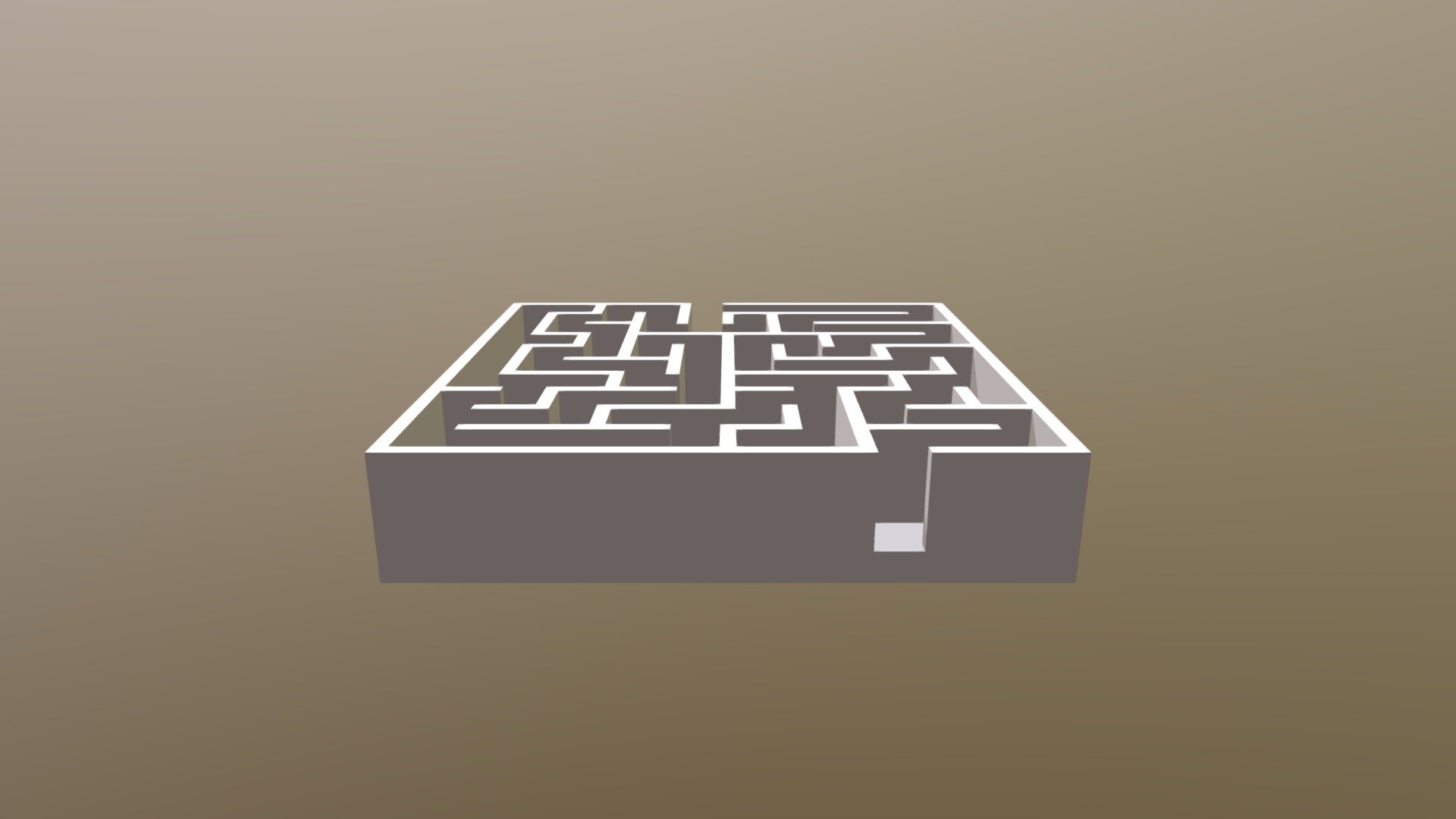 Maze - 3D model by mcks [b5c75a5] - Sketchfab