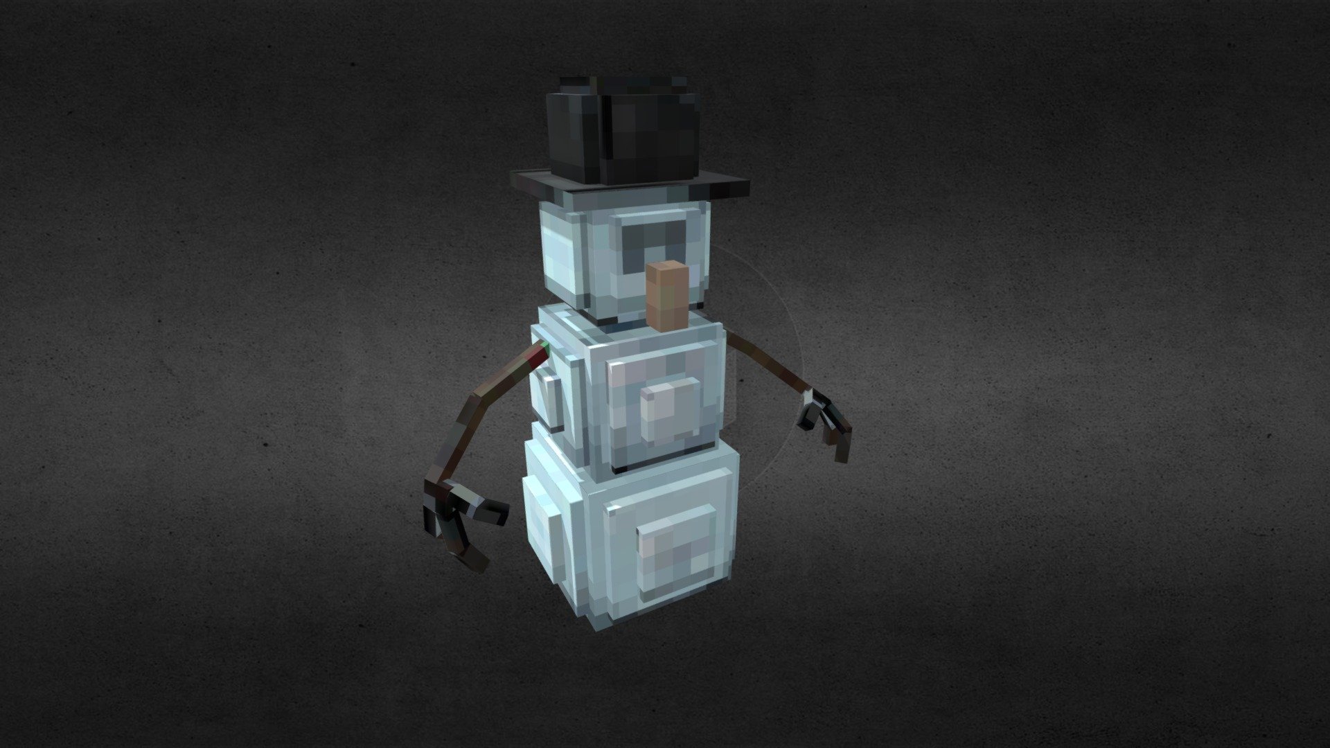 3D Snowman model - Download Free 3D model by Paradoxo (@Pradadoxo ...