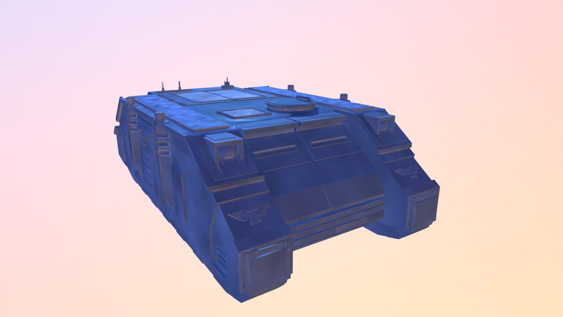 WARHAMMER 40K Tank base - Download Free 3D model by DFS studio (@DFS ...