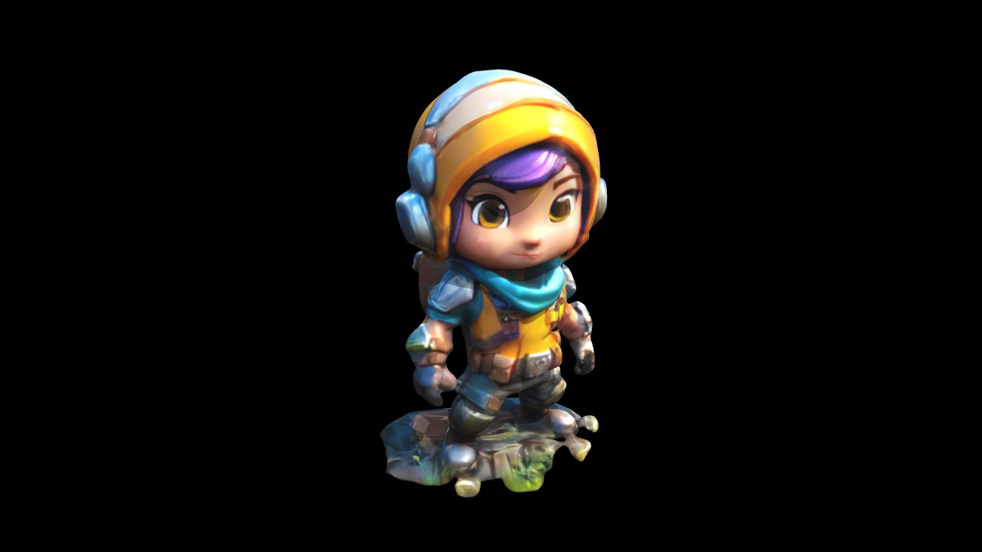 Character Name Pyrite the Emberling - Download Free 3D model by klrxyz ...