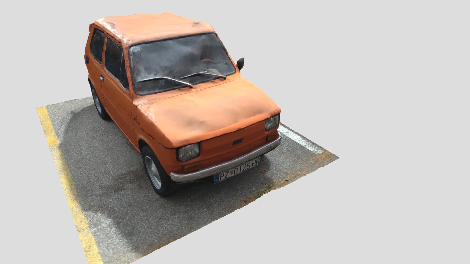 Fiat_ Peglica_OBJ - Download Free 3D model by kova484 [b5cb0f0] - Sketchfab