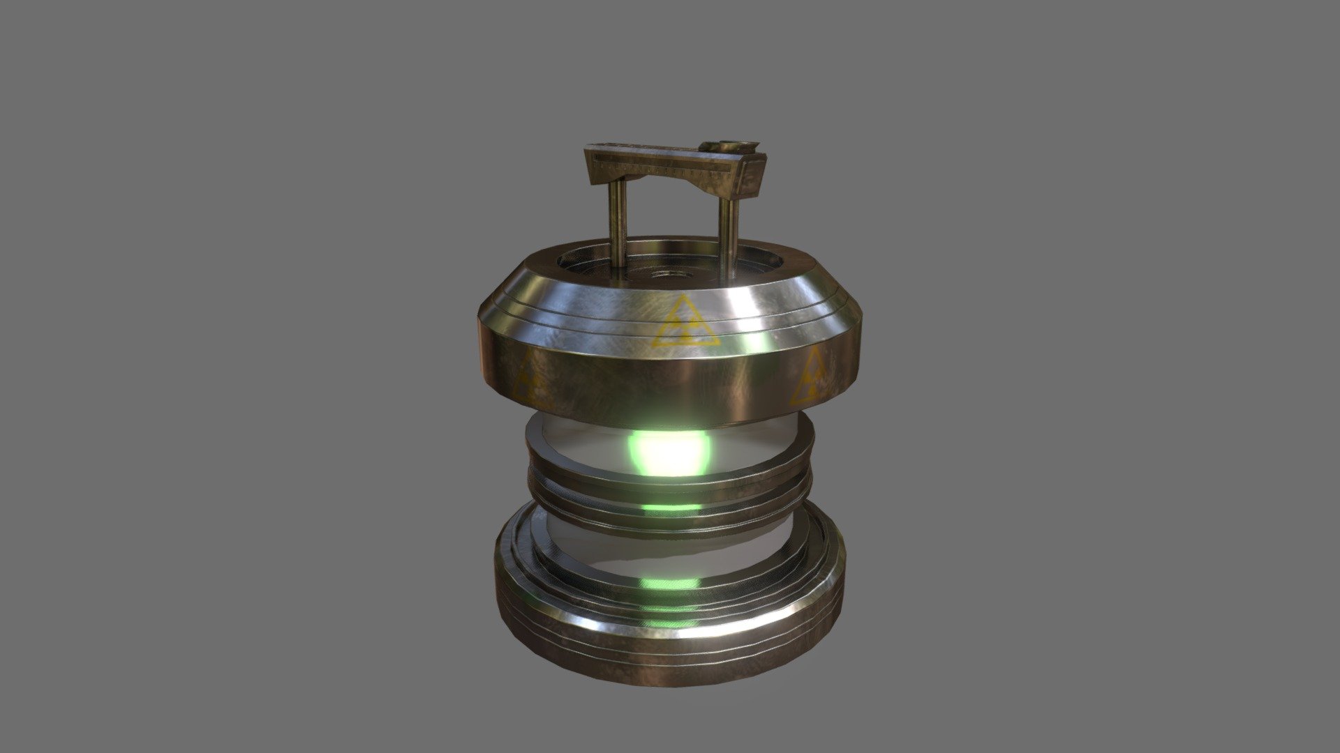 Sci-Fi Hazard Capsule - Download Free 3D model by theerenguy [b5cb6a3 ...