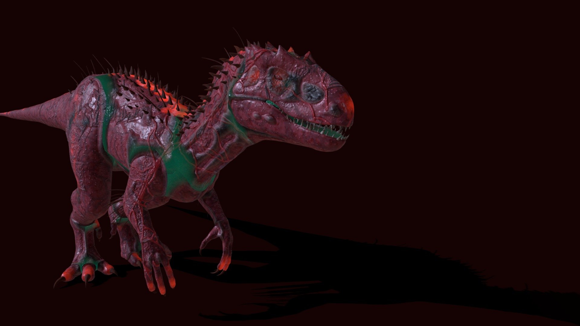 Raptor monster - 3D model by chrisstahlart [b5cb8fa] - Sketchfab