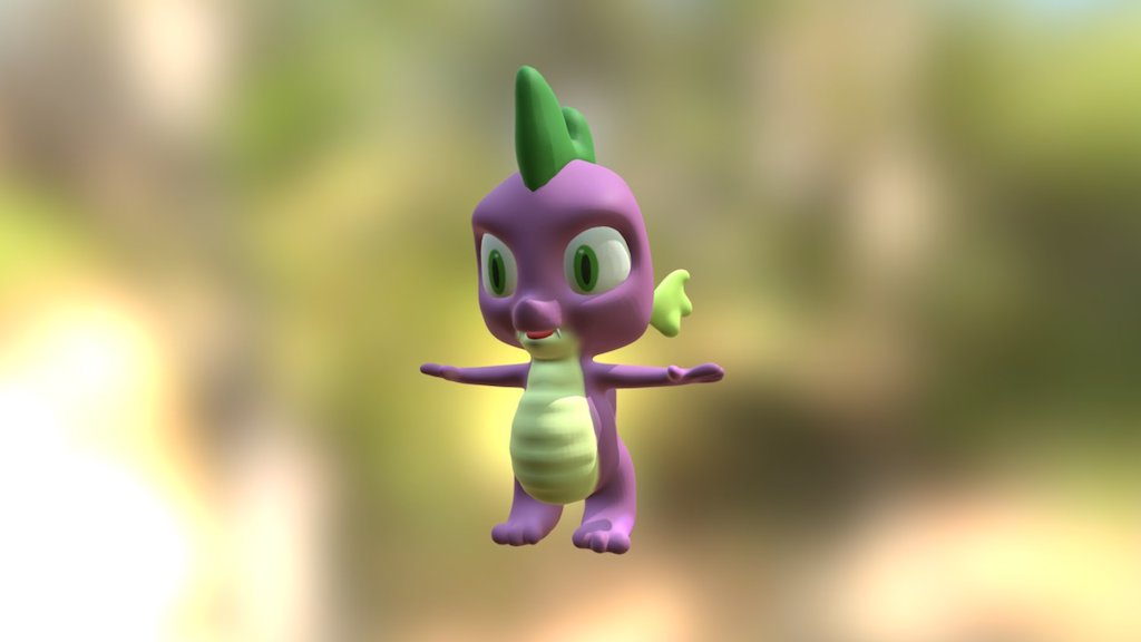Spike - 3D model by xeratdragons (@dragonights91) [b5cb920] - Sketchfab