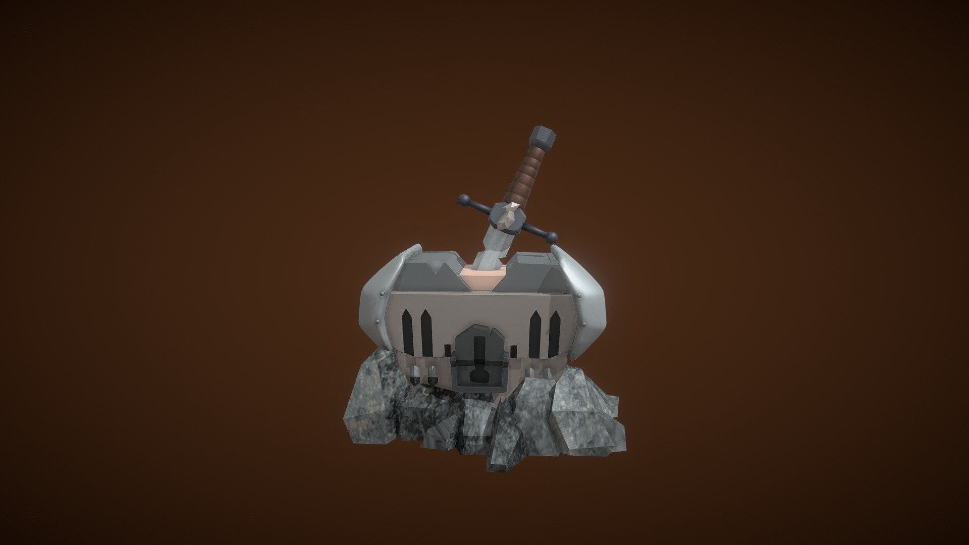 Treasure_Chest_Earth_Knight_Test - 3D model by Hayco [b5cc396] - Sketchfab