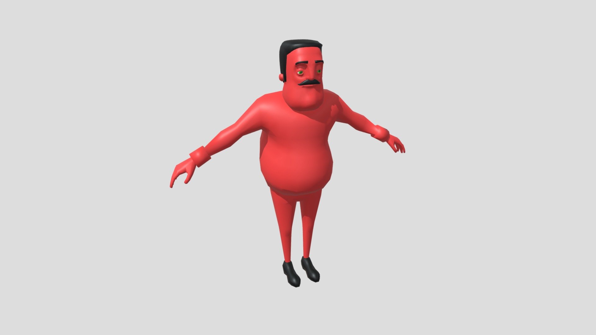 Hello Neighbor Devgamm Neighbor Rig - Download Free 3D model by ...