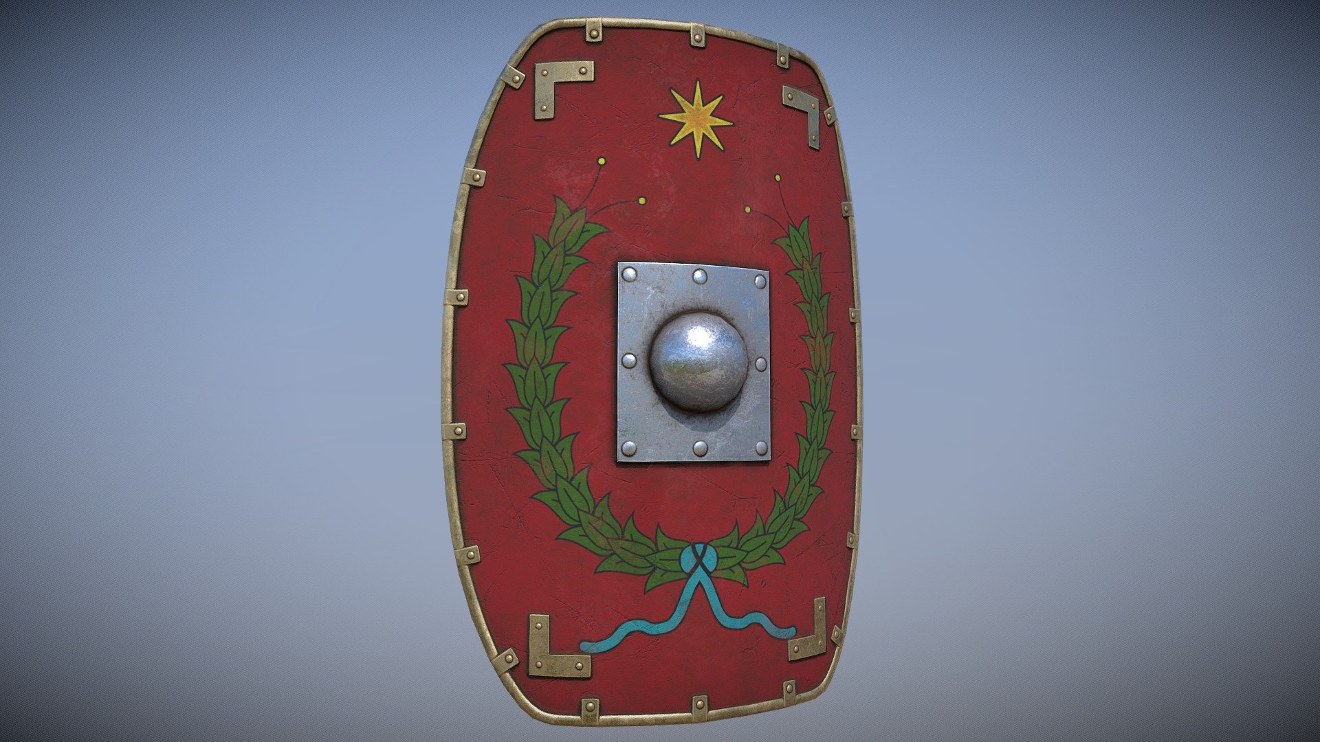 Scutum (Augustan Type) Evocati - 3D model by Garrettich [b5ce476 ...