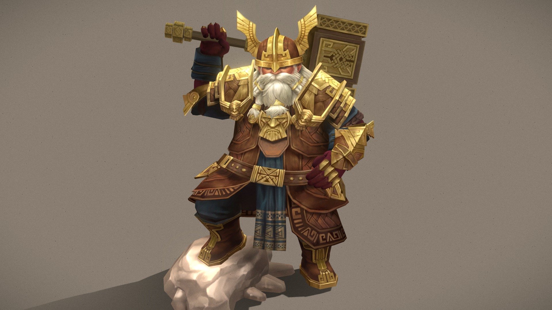 Dwarf - 3D model by neogools [b5cf4ec] - Sketchfab
