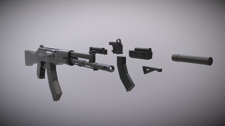 Ak107 3D models - Sketchfab