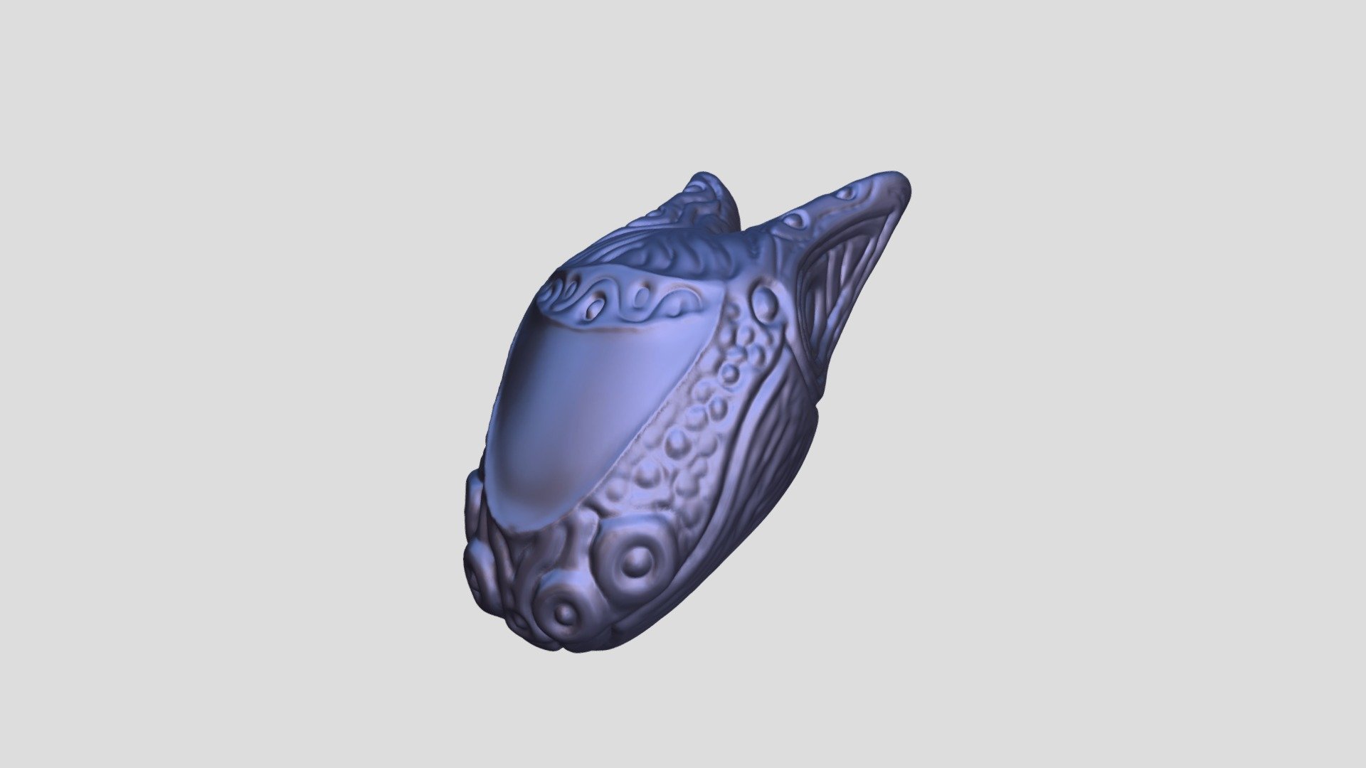Alienskin Helm - 3D model by Vert_x [b5d1be3] - Sketchfab