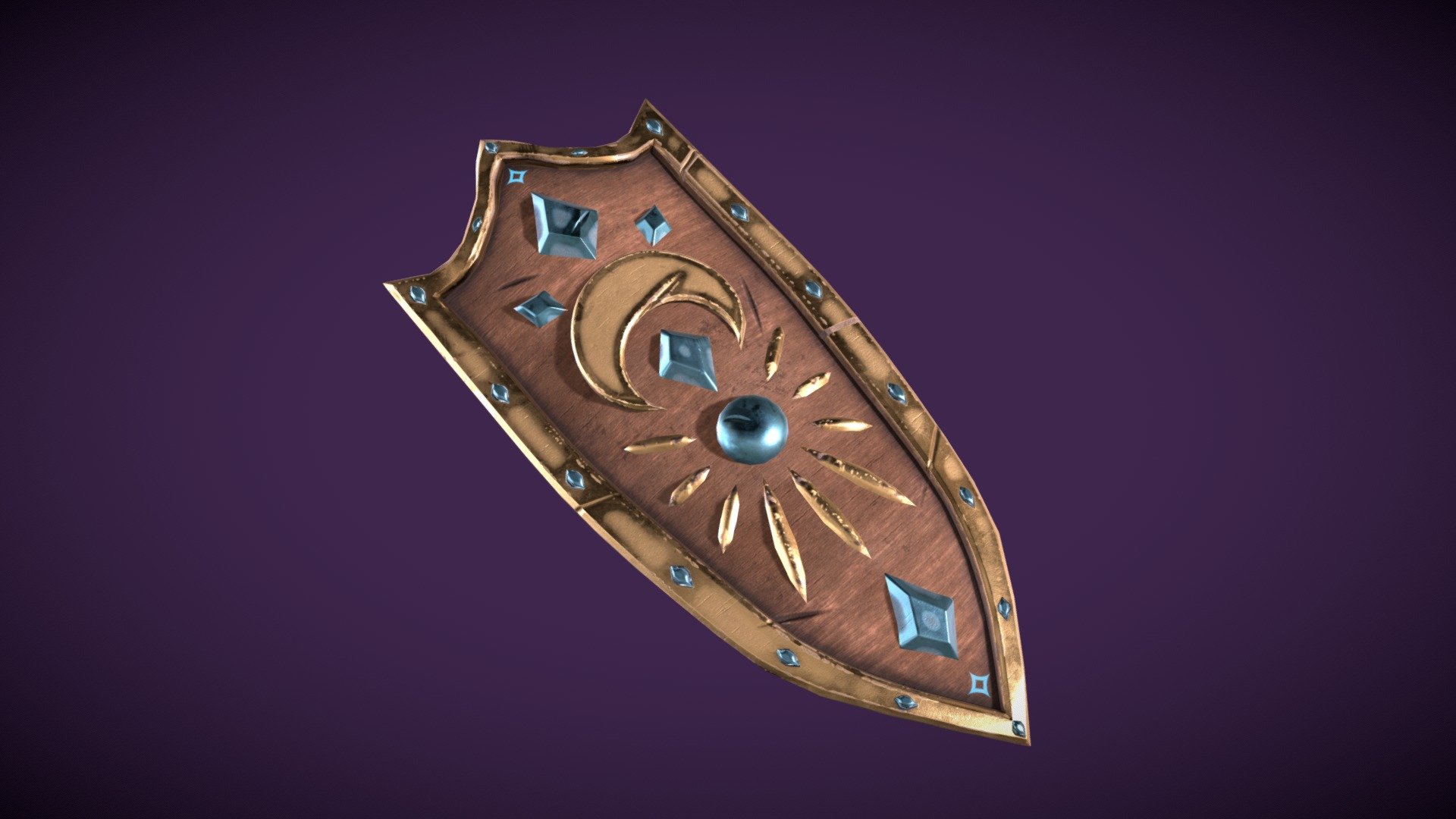 Fantasy Sheild - 3D model by mini_cooper [b5d3e99] - Sketchfab