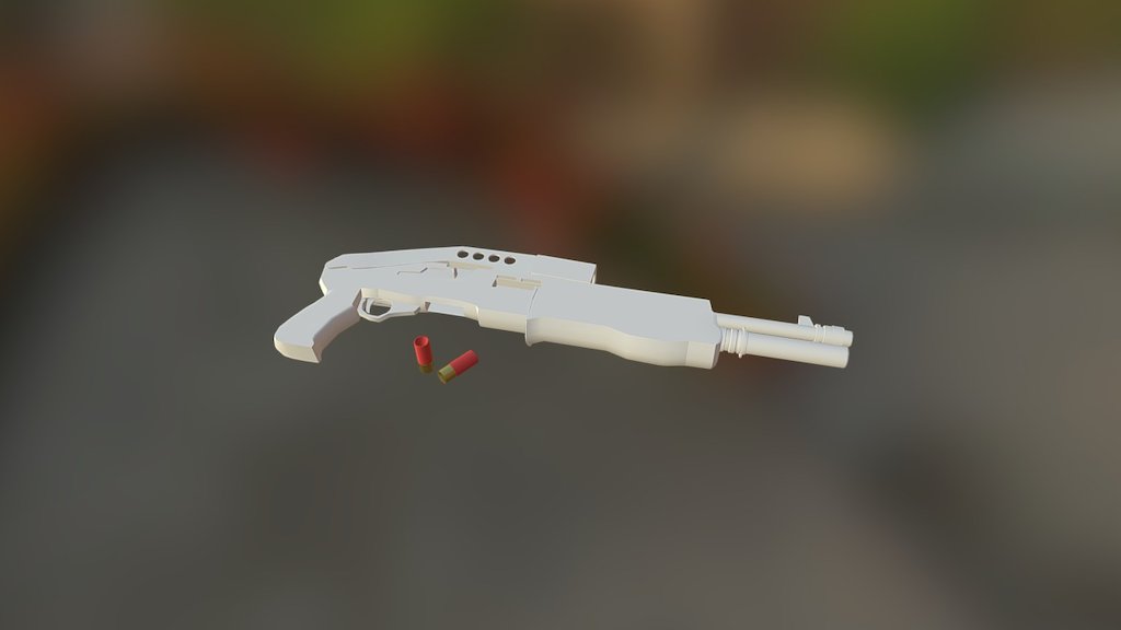 Shotgun Spas-12 - 3D model by Jonathan Buckley (@jbucks16) [b5d4344 ...